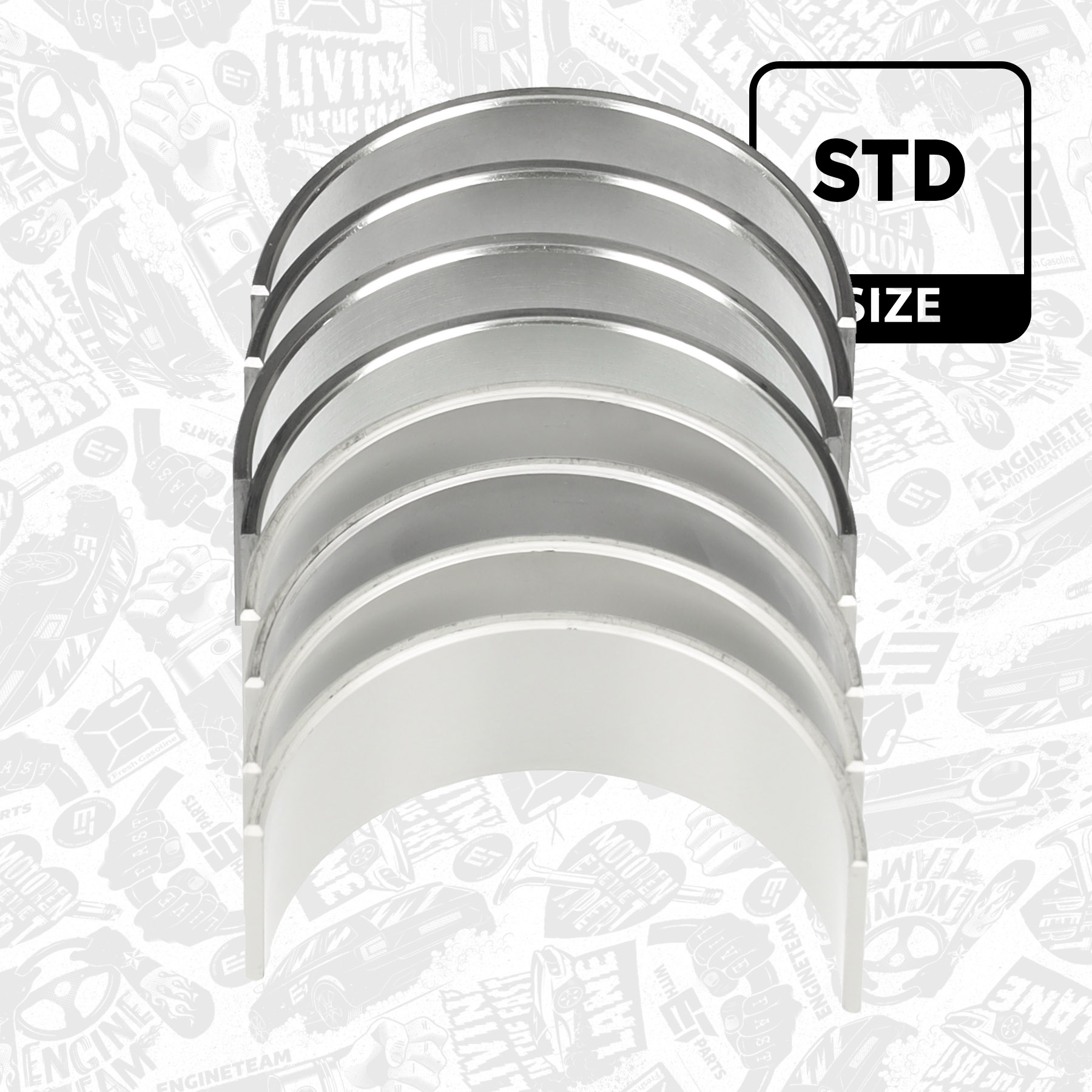 Connecting Rod Bearing Set - LP006700 ET ENGINETEAM - 0606.W9 ...