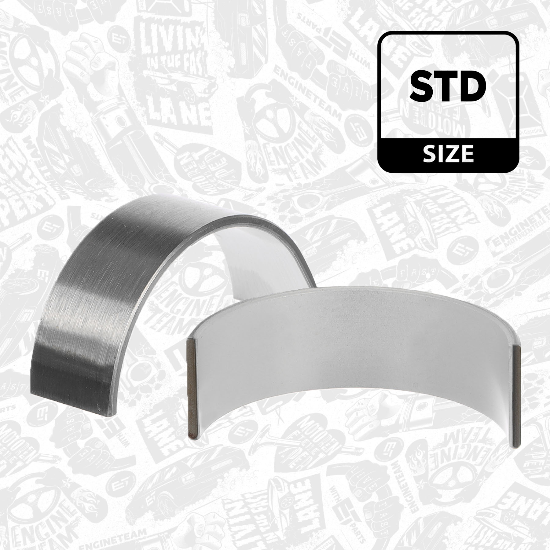 Connecting Rod Bearing Set - LP007600 ET ENGINETEAM - 3553663 ...