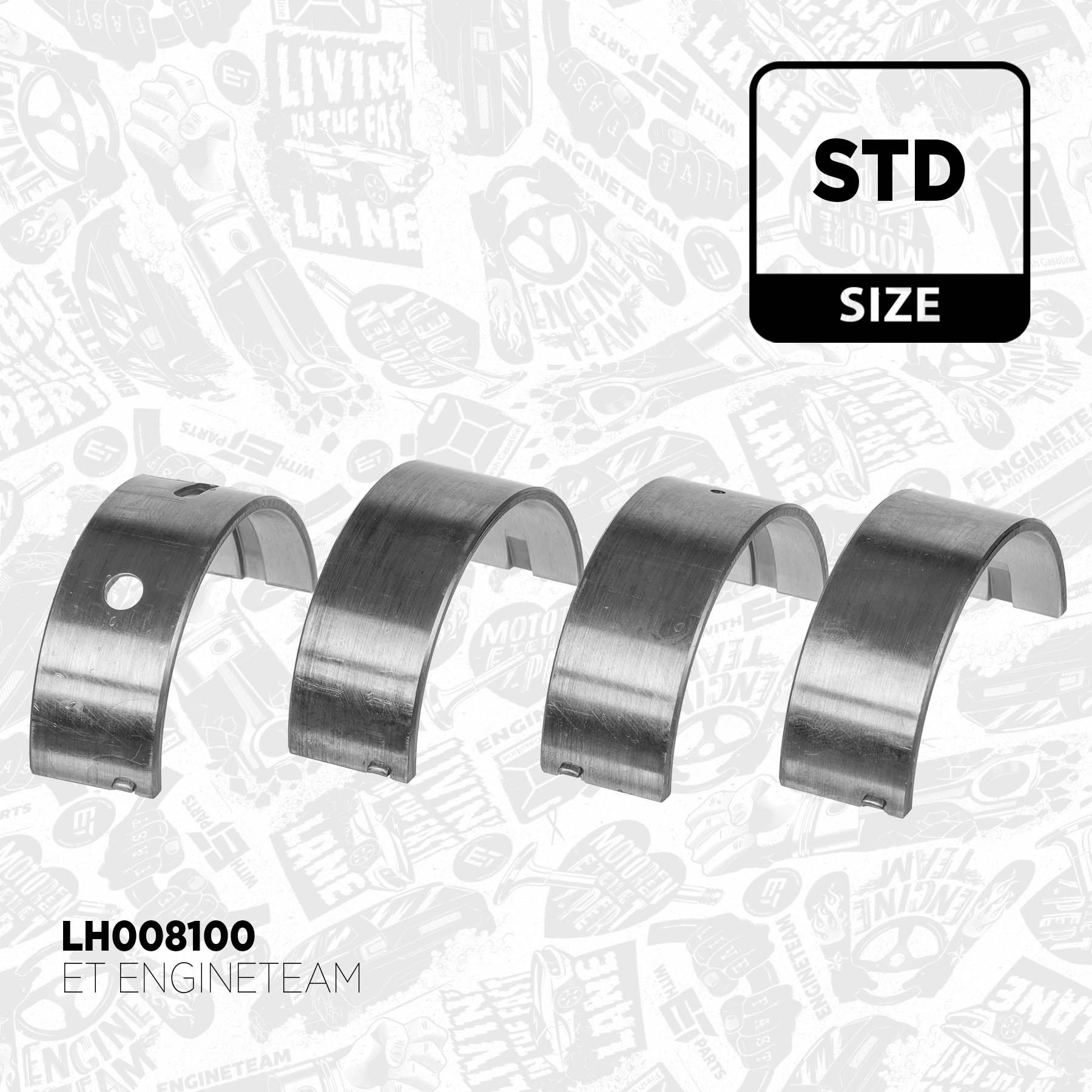 Mounting Tool Set, crankshaft seal/pilot bearing - LX001000 ET ...