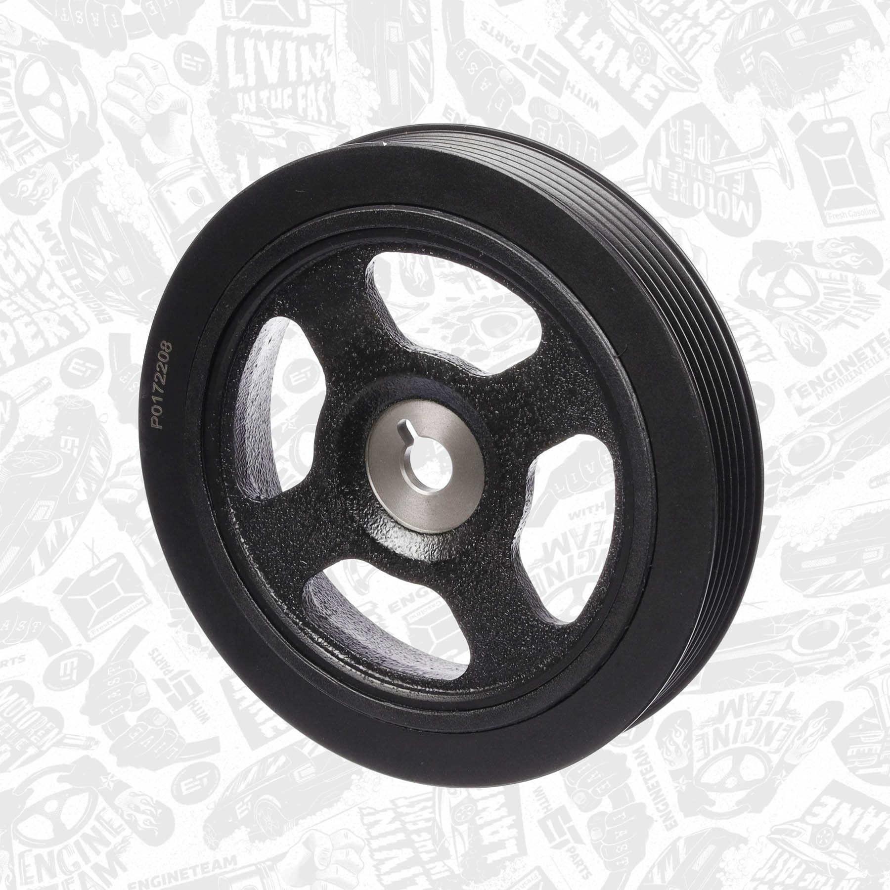 Belt Pulley, crankshaft - PC0016 ET ENGINETEAM - 231242B000, 23124 ...