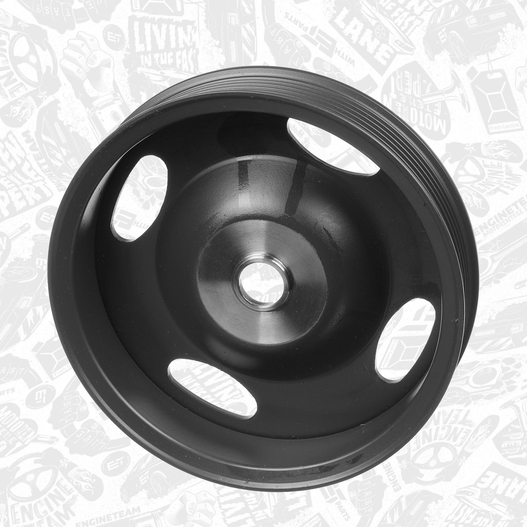 Belt Pulley, crankshaft - PC0018 ET ENGINETEAM - 03D105255D, 03C105255A ...