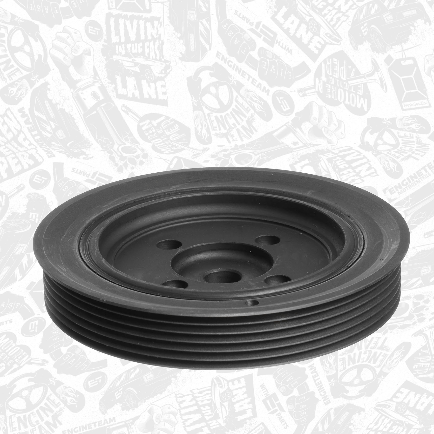 Belt Pulley, crankshaft - PC0025 ET ENGINETEAM - 1339469, 1198049 ...