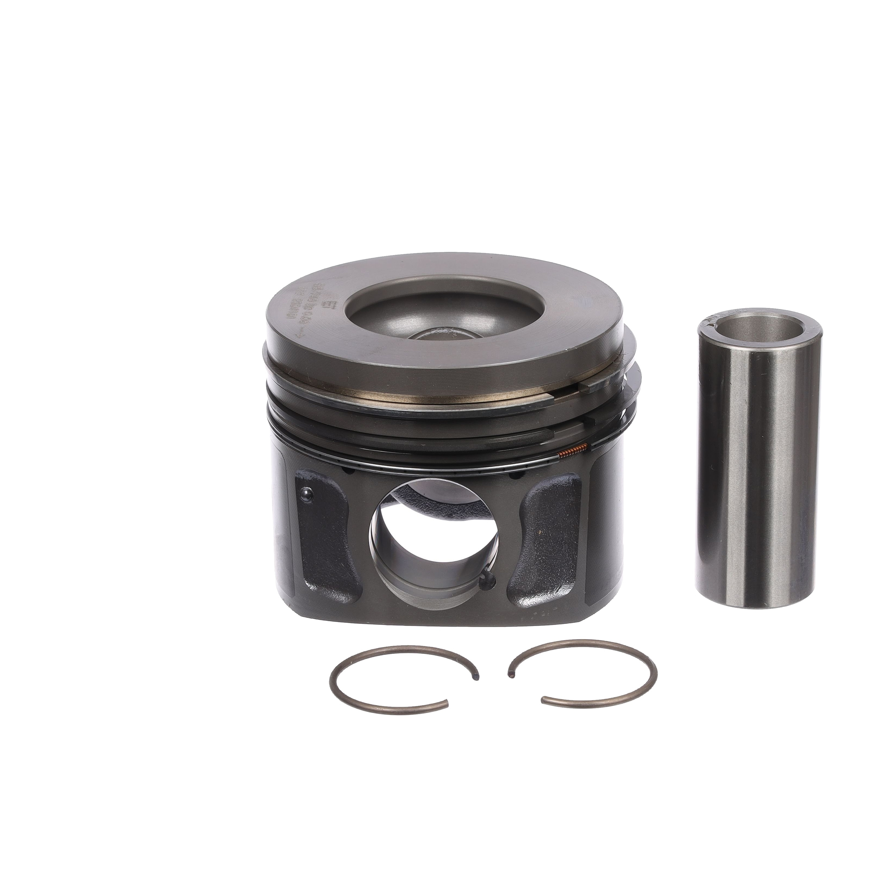 Piston with rings and pin - PM001250 ET ENGINETEAM - 41072620, 854425 ...