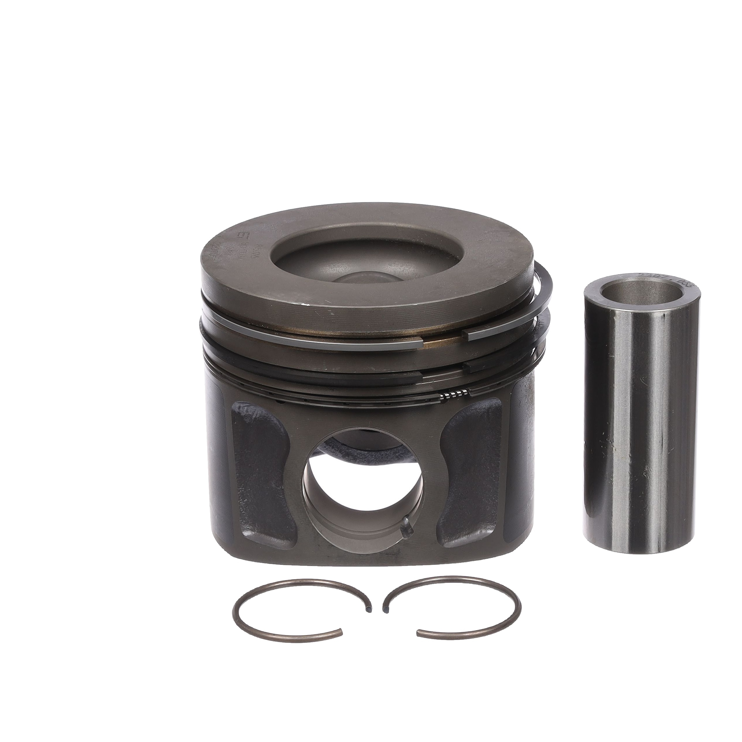 Piston with rings and pin - PM004700 ET ENGINETEAM - 9800484180 ...
