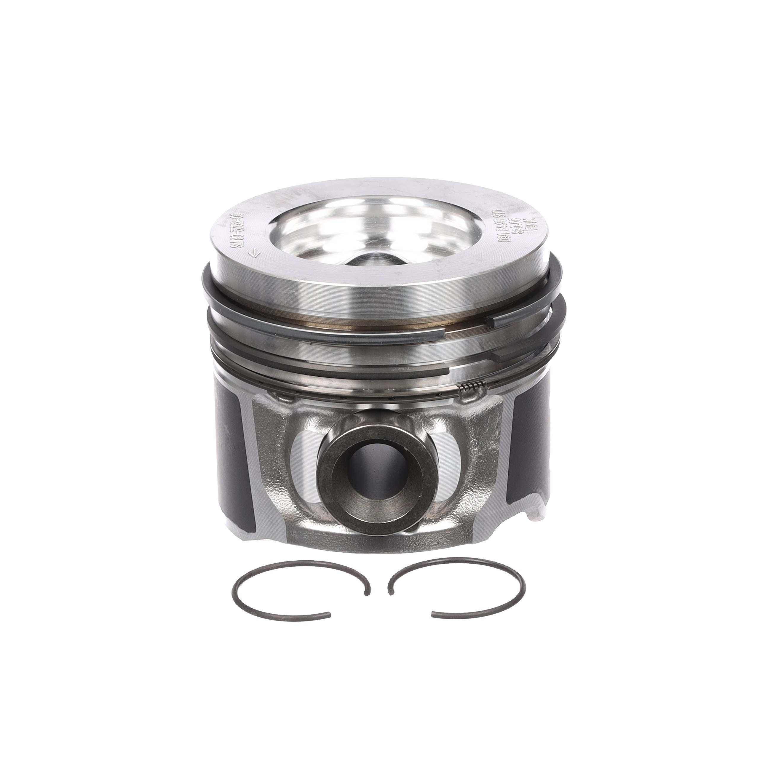 Piston with rings and pin - PM012650 ET ENGINETEAM - 41253610 | ET ...