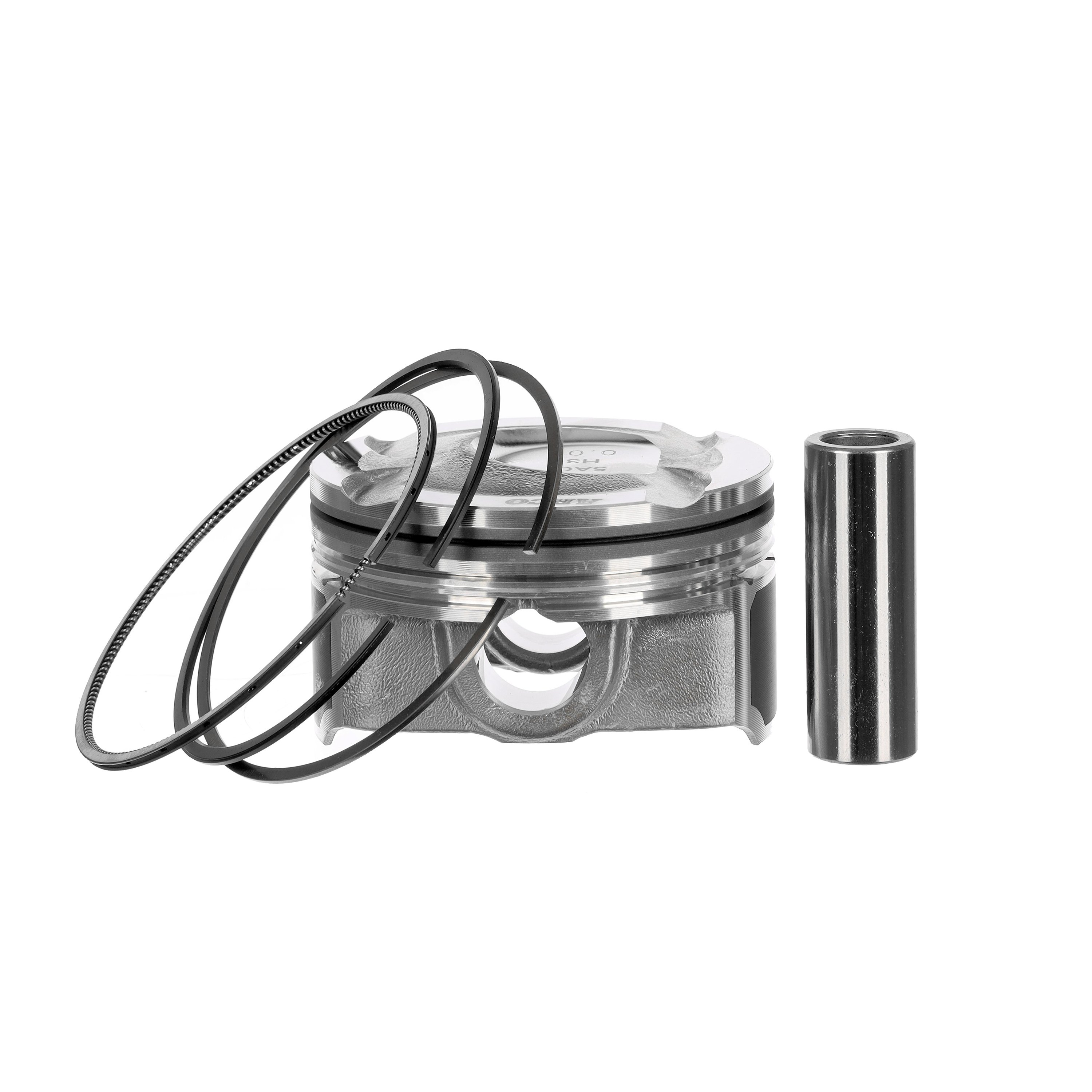 Piston with rings and pin - PM015700 ET ENGINETEAM - 23041-2B600, 23041 ...