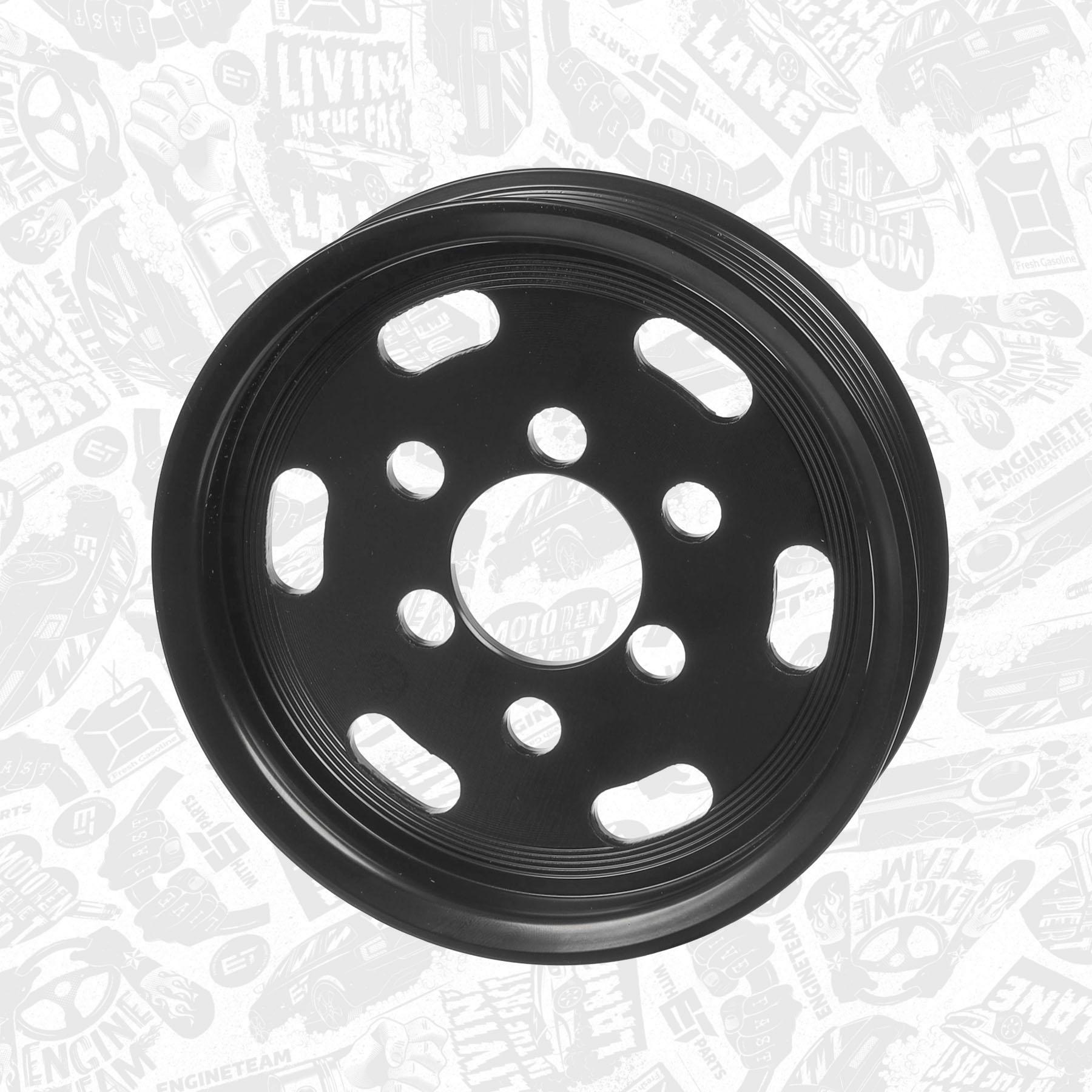 Belt Pulley, power steering pump - PP0002 ET ENGINETEAM - 038145255A ...