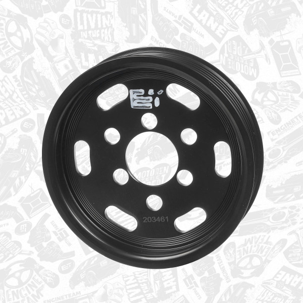 Belt Pulley, power steering pump - PP0002 ET ENGINETEAM - 038145255A ...