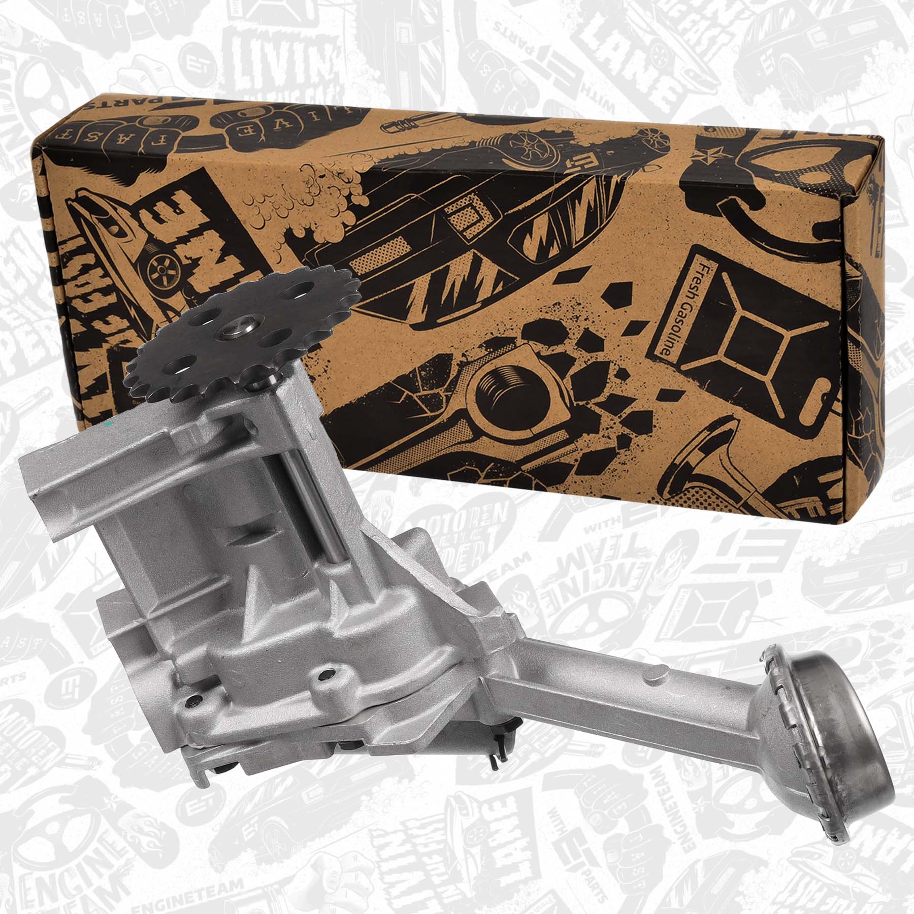 Oil Pump - PU0027 ET ENGINETEAM - 8200227686, 8200101970, 50005849 | ET ...