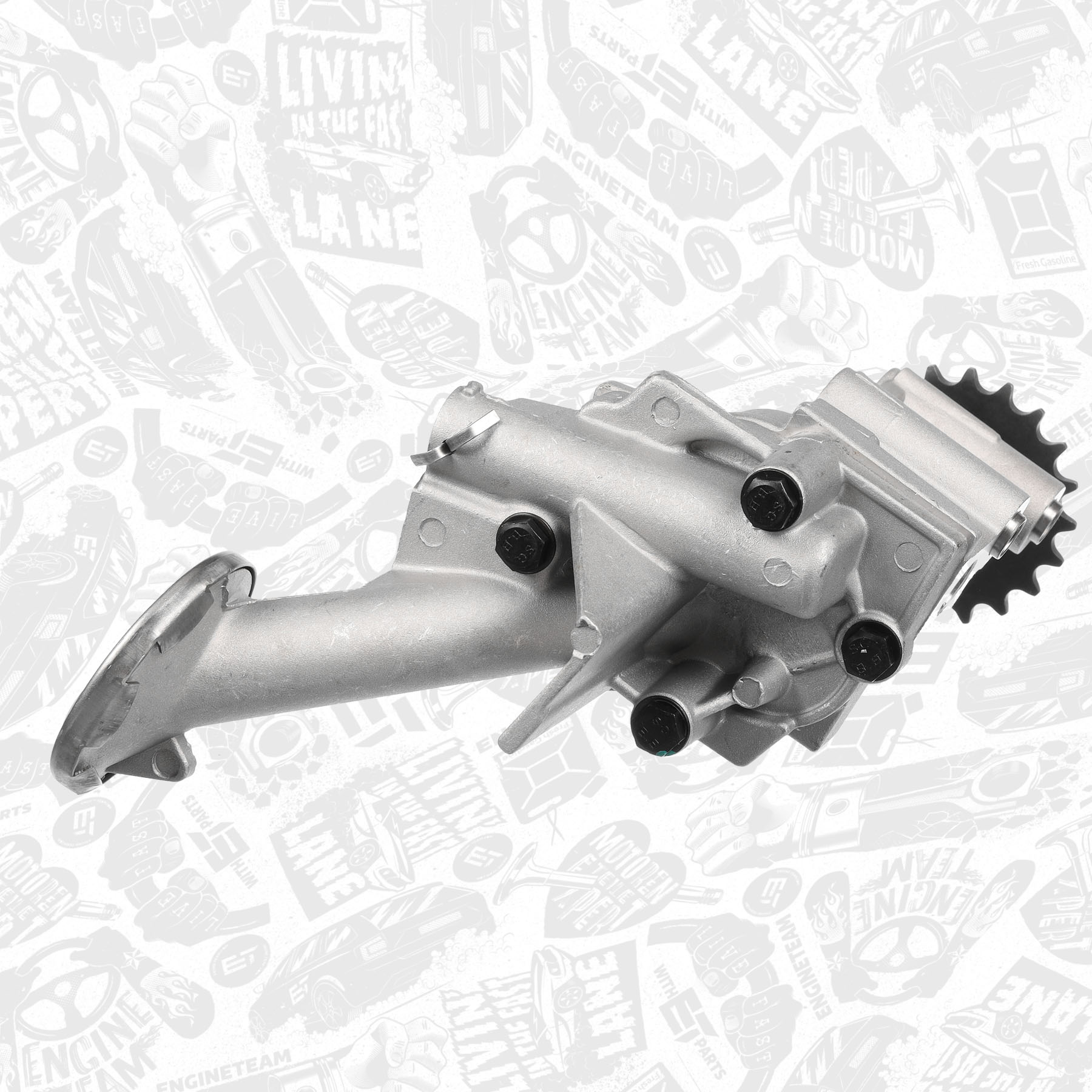 Oil Pump - PU0062 ET ENGINETEAM - 15010-00Q0B, 16100-67JG2, 4401771 ...