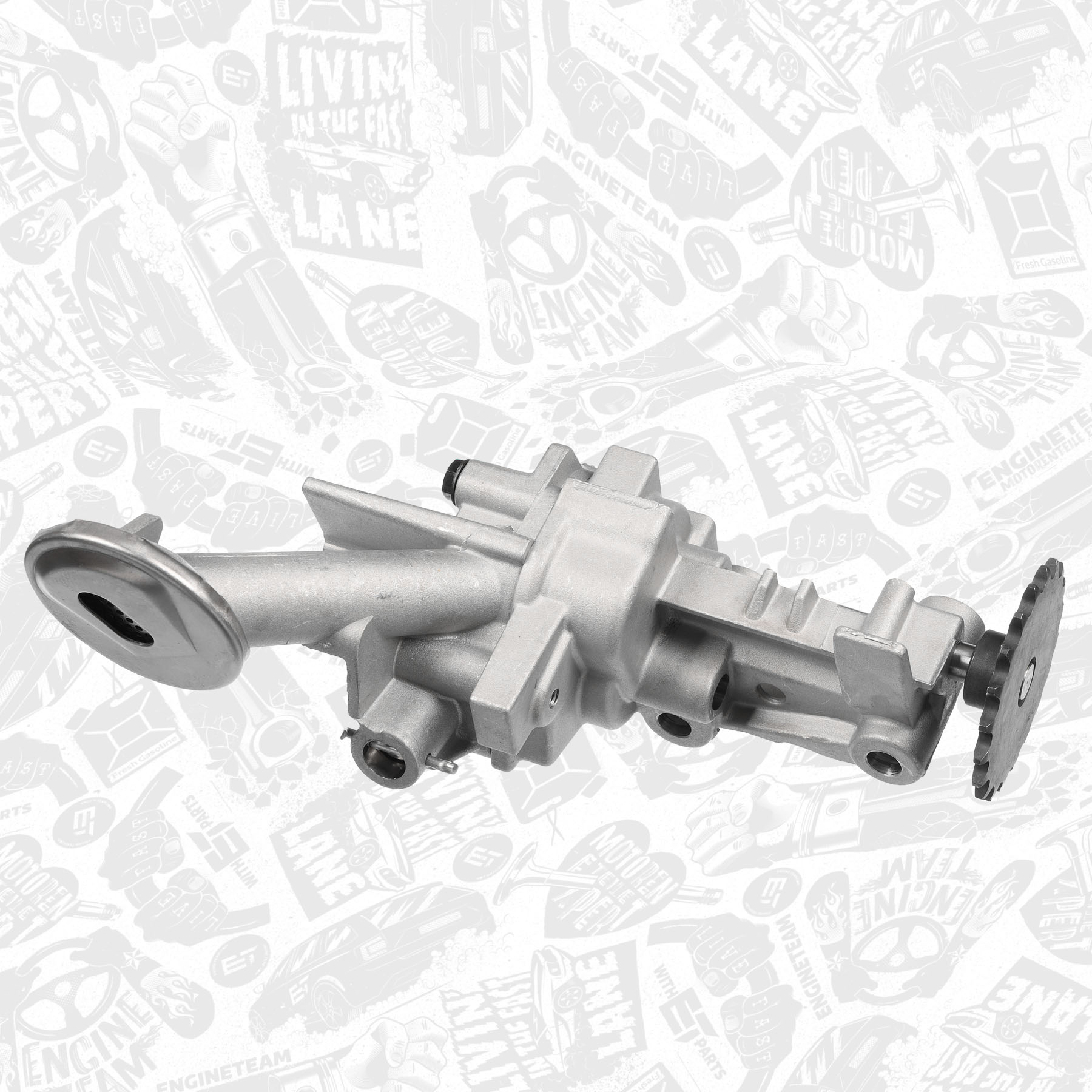 Oil Pump - PU0062 ET ENGINETEAM - 15010-00Q0B, 16100-67JG2, 4401771 ...