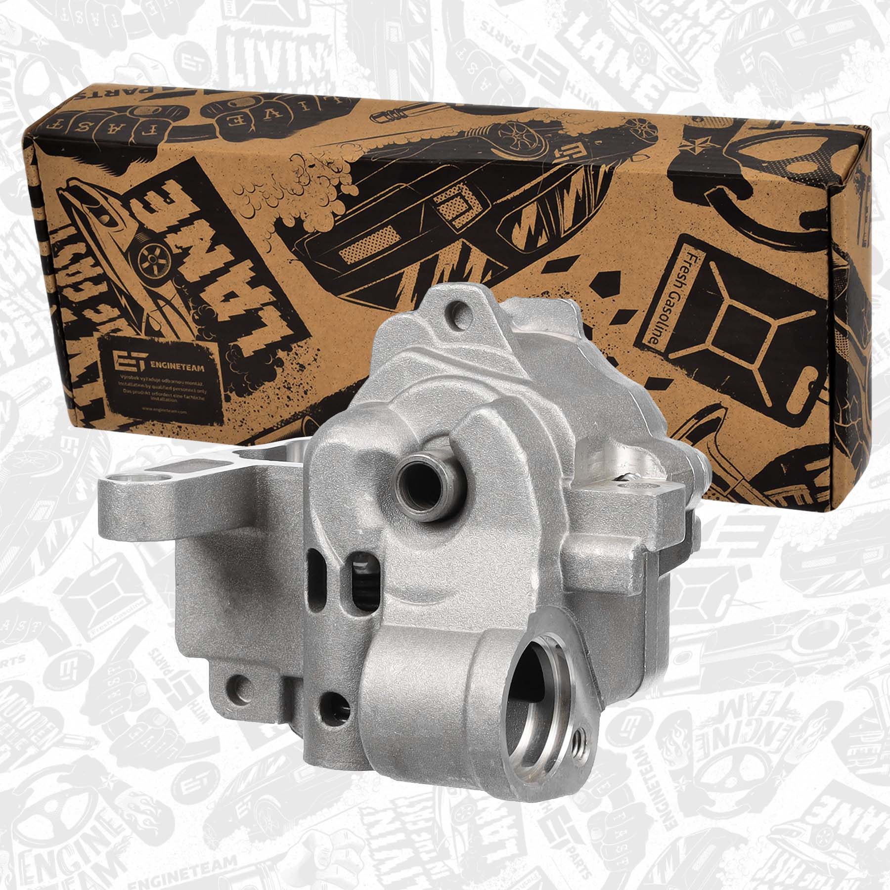 Oil Pump - PU0080 ET ENGINETEAM - 03G115105H, 03G115105G, 03G115105E ...