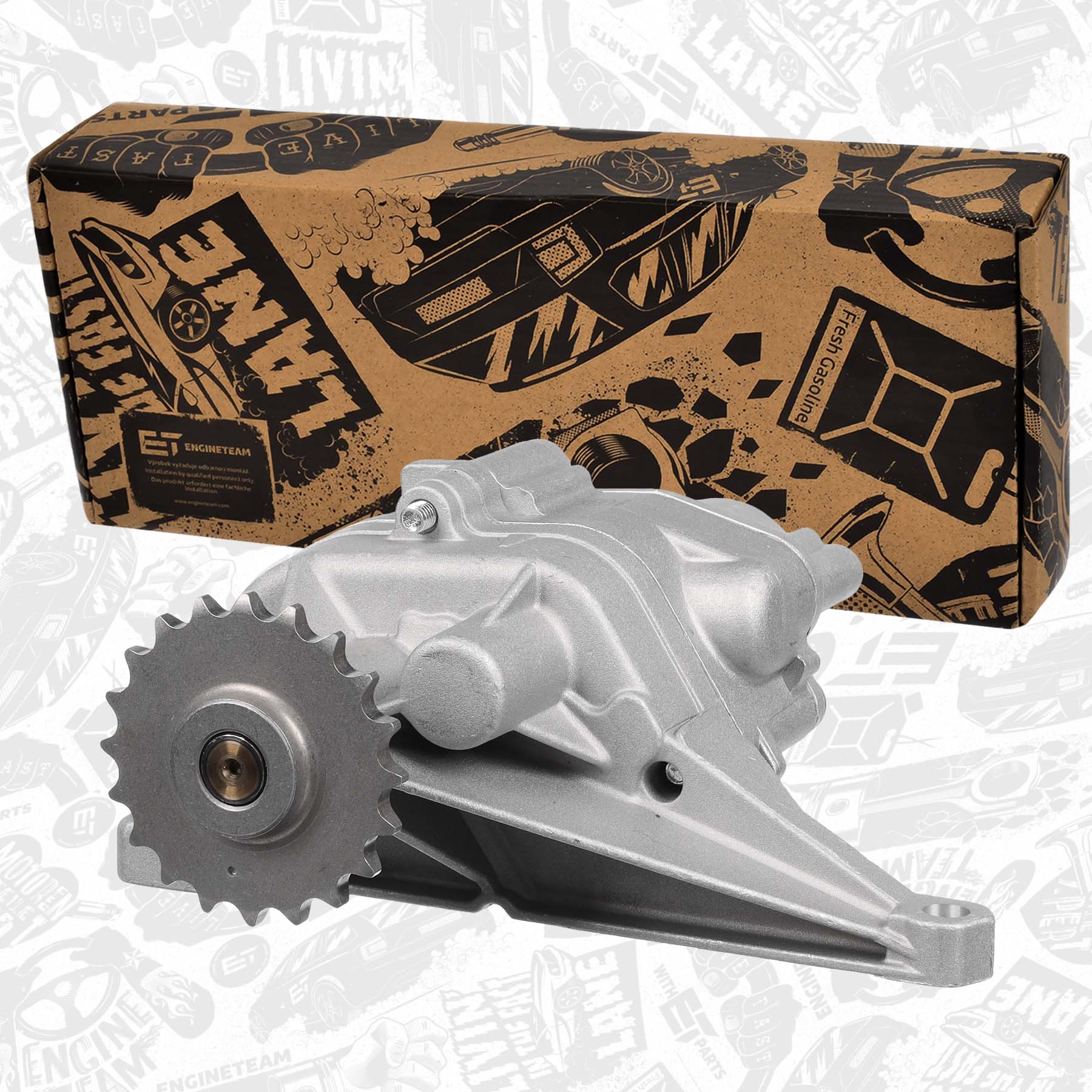 Oil Pump - PU0083 ET ENGINETEAM - 6461801601, A6461801601, 20140361101 ...