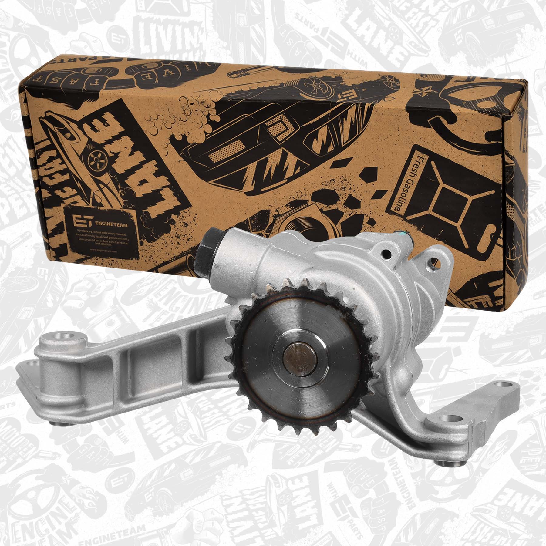 Oil Pump - PU0093 ET ENGINETEAM - 26100-4A010, 26100-4A011, 261004A010 ...