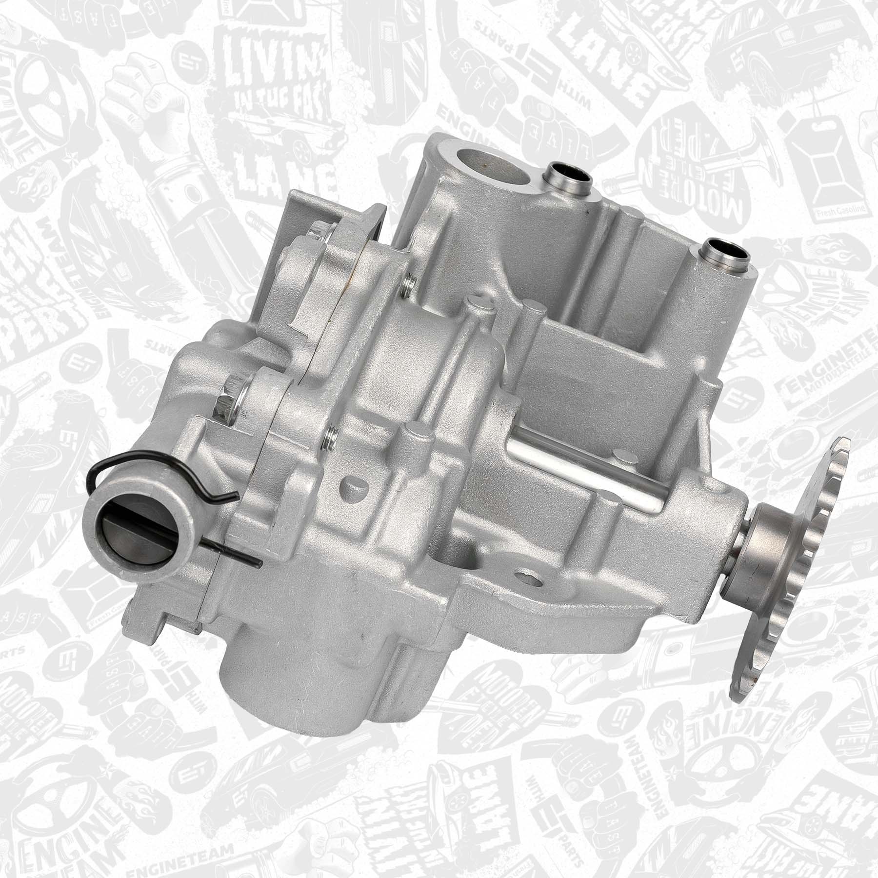 Oil Pump - PU0104 ET ENGINETEAM - 8200910284, 150002040R, 15003601R ...