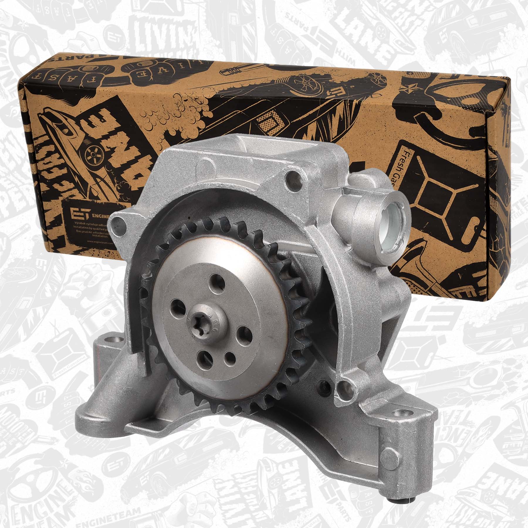 Oil Pump - PU0115 ET ENGINETEAM - 03C115105AC, 03C115105AD, 03C115105AG ...