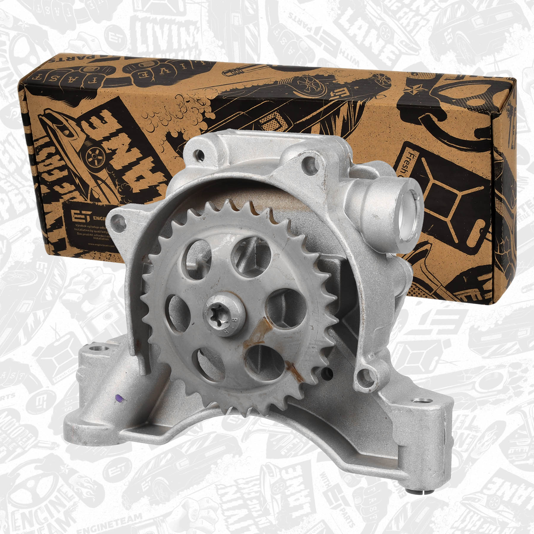 Oil Pump - PU0116 ET ENGINETEAM - 03C115105AB, 03C115105L, 03C115105T ...