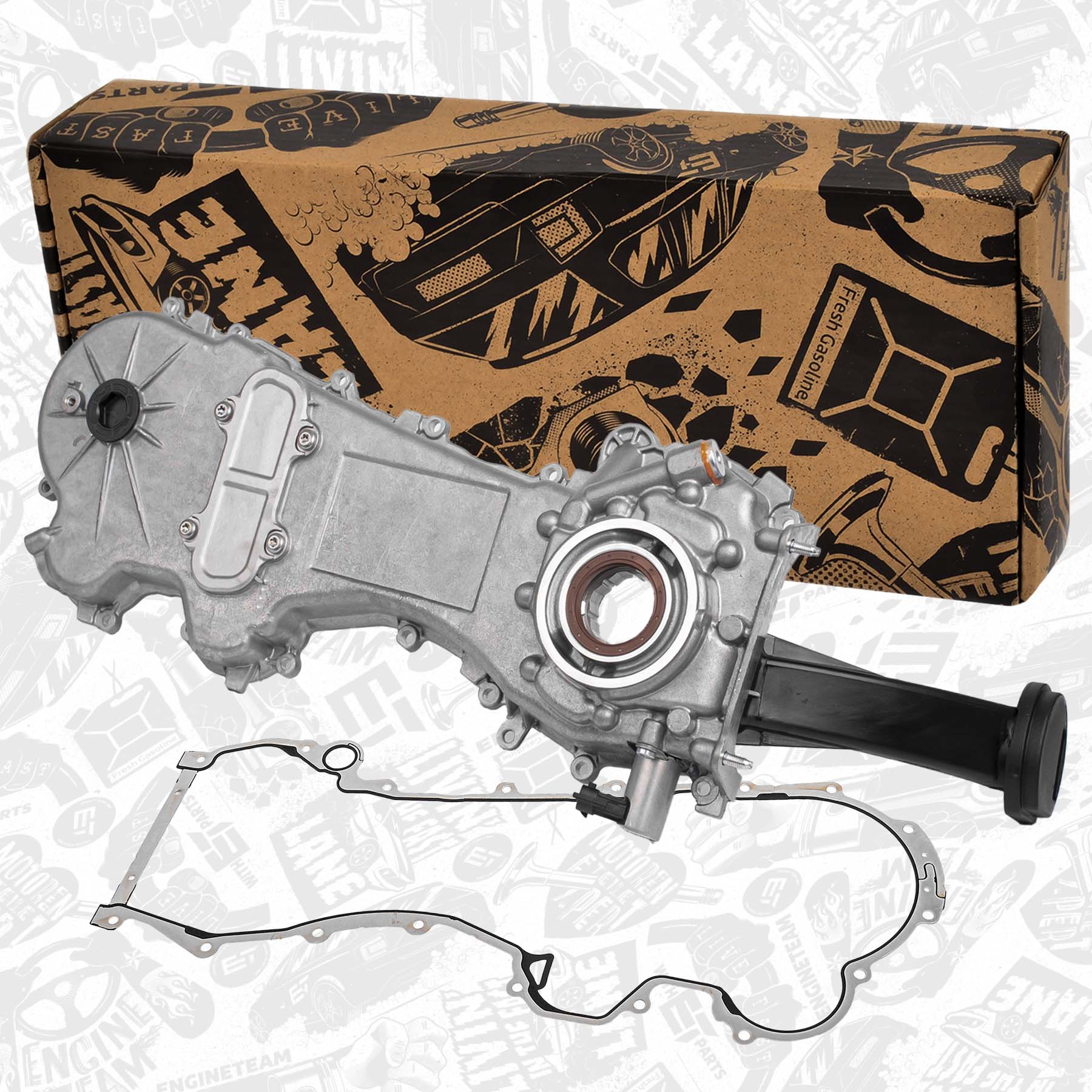 Oil Pump - PU0119 ET ENGINETEAM - 1608886180, 55233278, 1618095080 | ET ...
