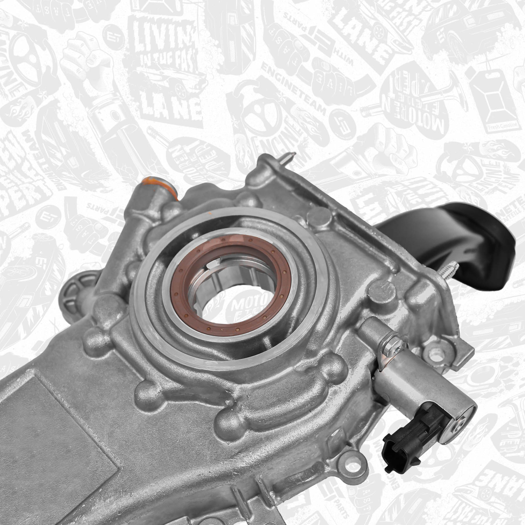 Oil Pump - PU0119 ET ENGINETEAM - 1608886180, 55233278, 1618095080 | ET ...