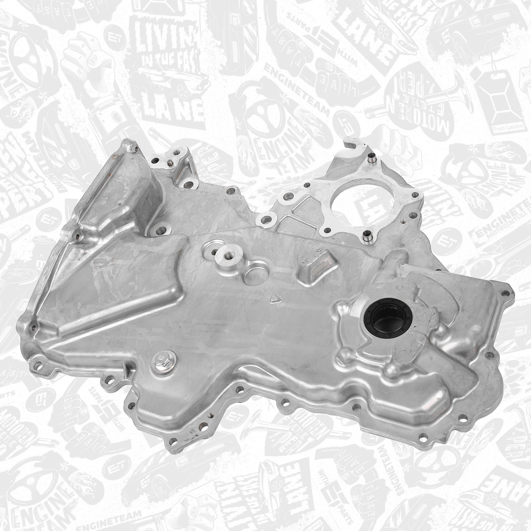 Oil Pump + timing case - PU0120 ET ENGINETEAM - 21350-2B000, 213502B000 ...