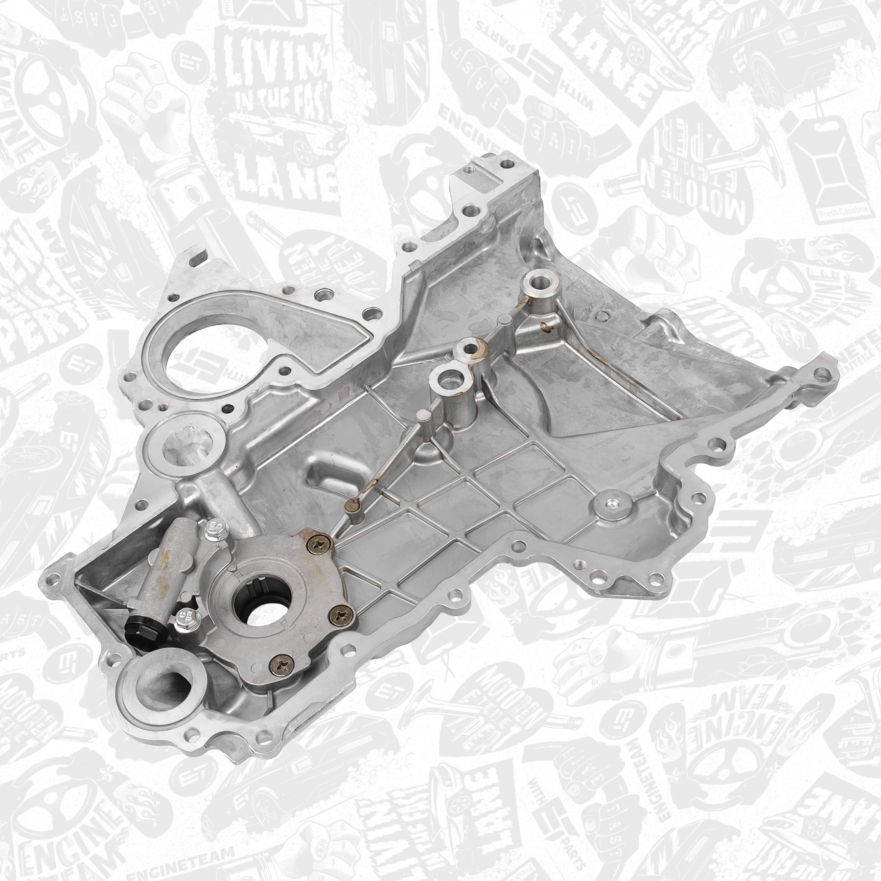 Oil Pump + timing case - PU0120 ET ENGINETEAM - 21350-2B000, 213502B000 ...