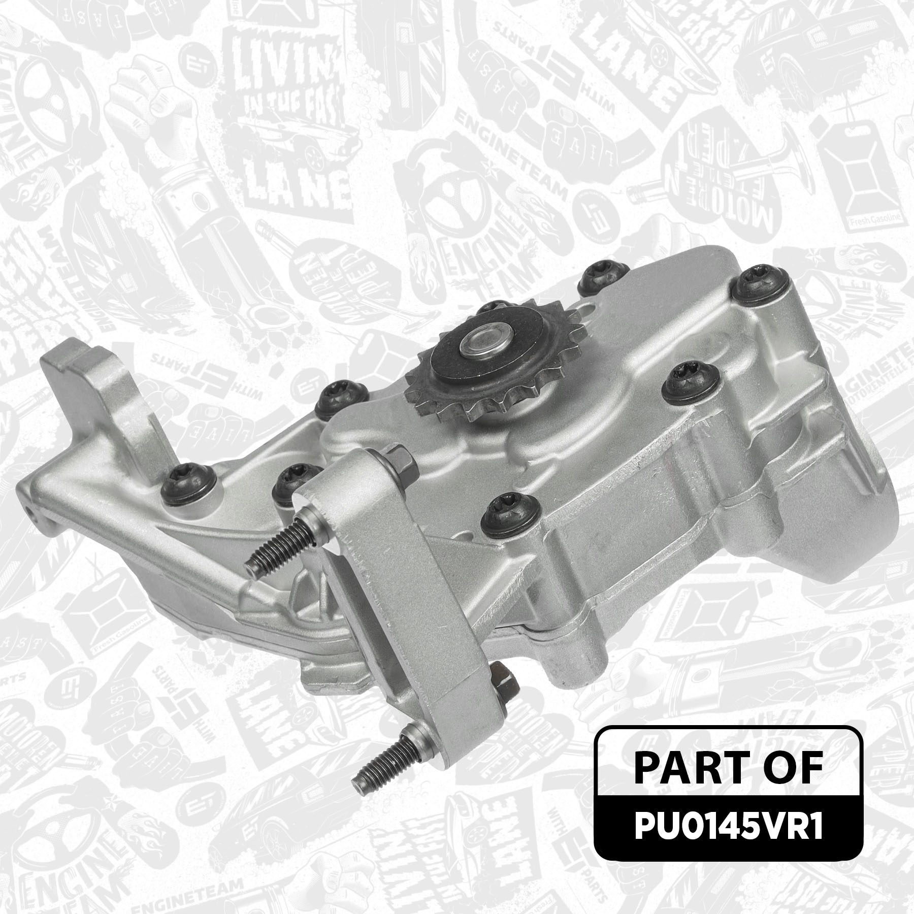 Chain Kit, oil pump drive - PU0145VR1 ET ENGINETEAM - 3639903 ...