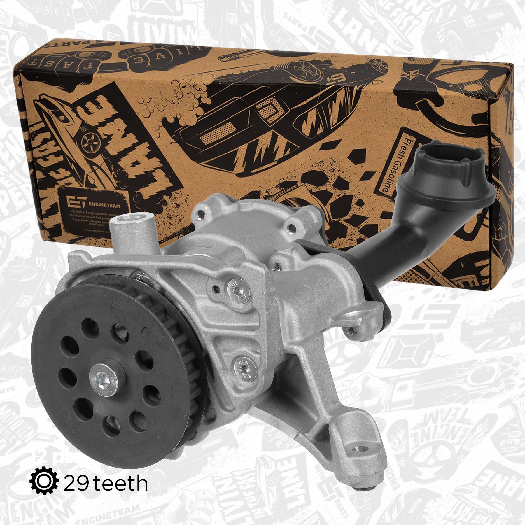 Oil Pump - PU0156 ET ENGINETEAM - 04L145208AD, 04L145208P | ET ENGINETEAM