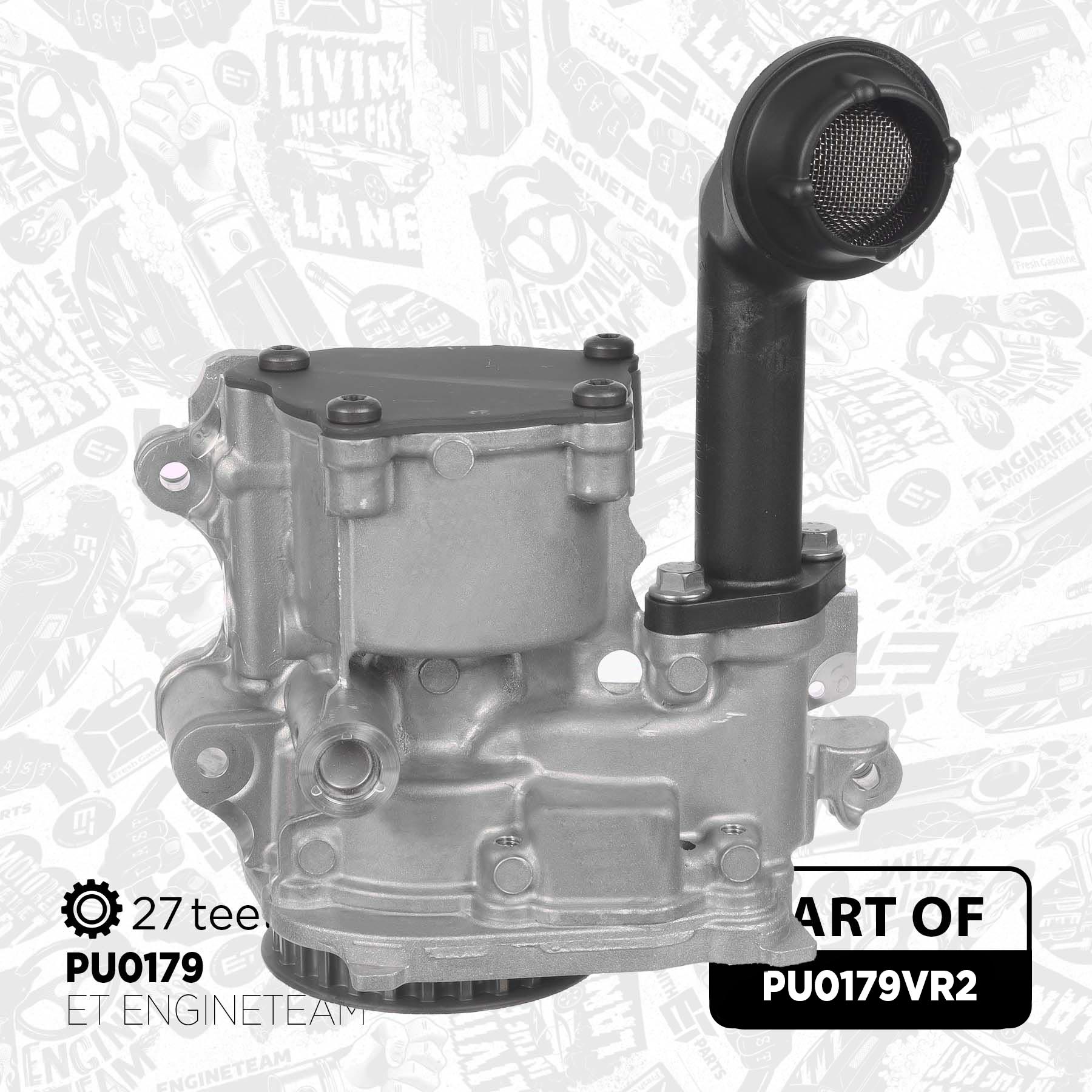Oil Pump Set - PU0179VR2 ET ENGINETEAM - 04L145208S, 04L115264A ...