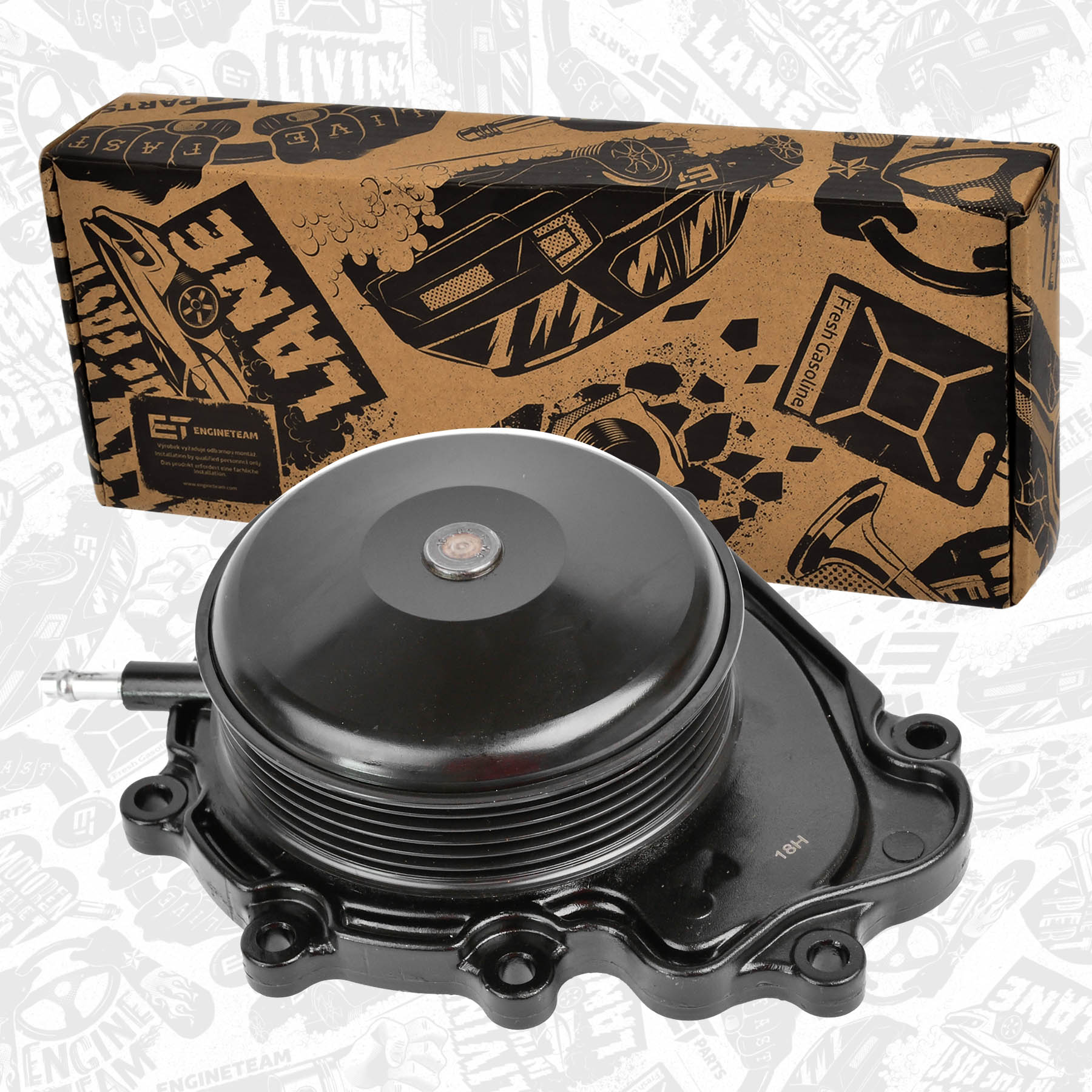 Water Pump, engine cooling - PW0003 ET ENGINETEAM - 6512001101 ...