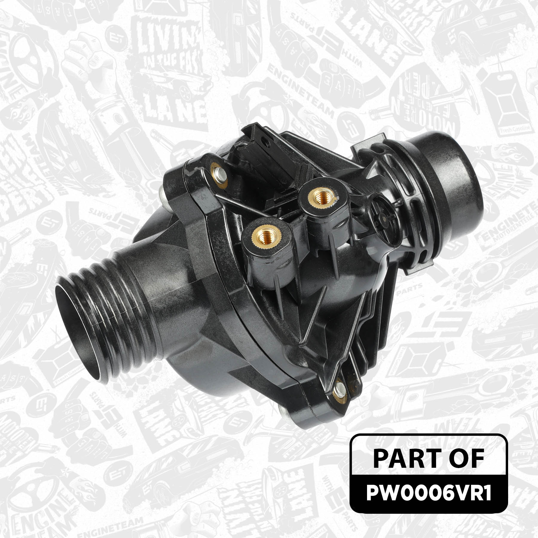 Water Pump + thermostat - PW0006VR1 ET ENGINETEAM - 11517545201 ...