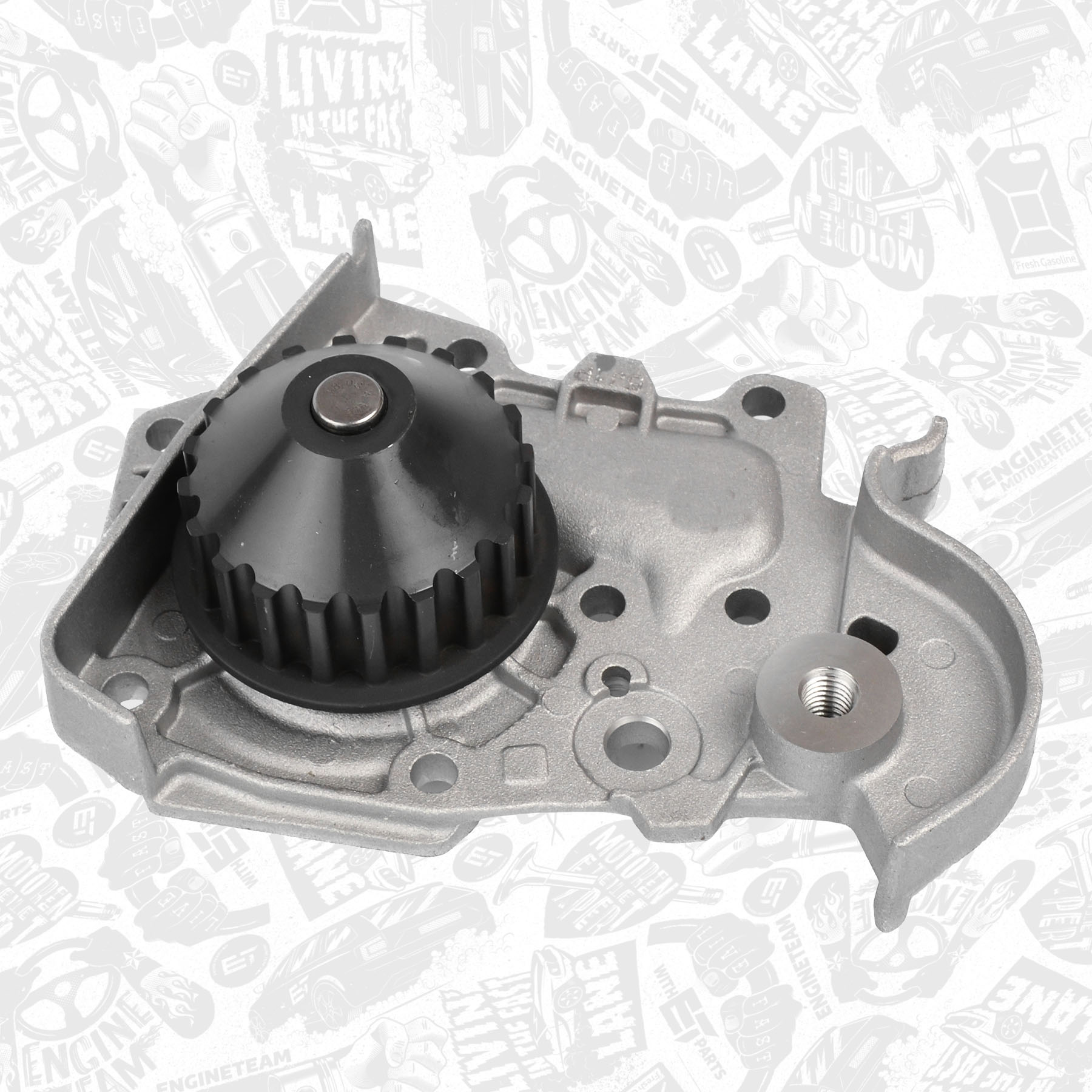 Water Pump, engine cooling - PW0007 ET ENGINETEAM - 7701478018 ...