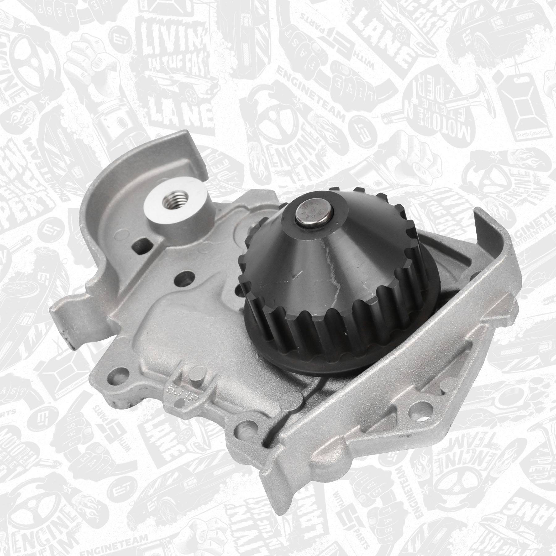 Water Pump, engine cooling - PW0007 ET ENGINETEAM - 7701478018 ...