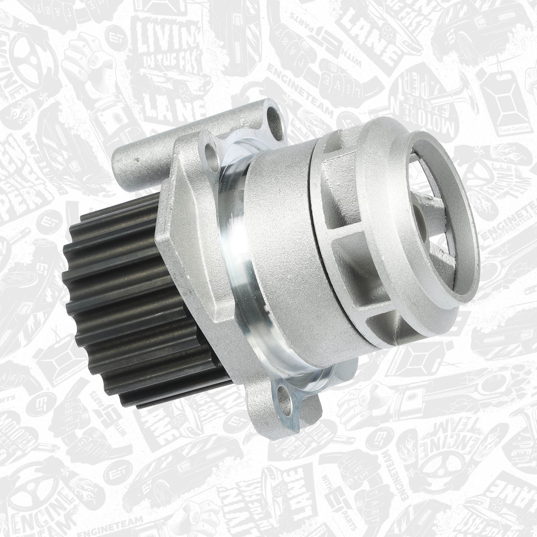 Water Pump, engine cooling - PW0015 ET ENGINETEAM - 045121011F ...