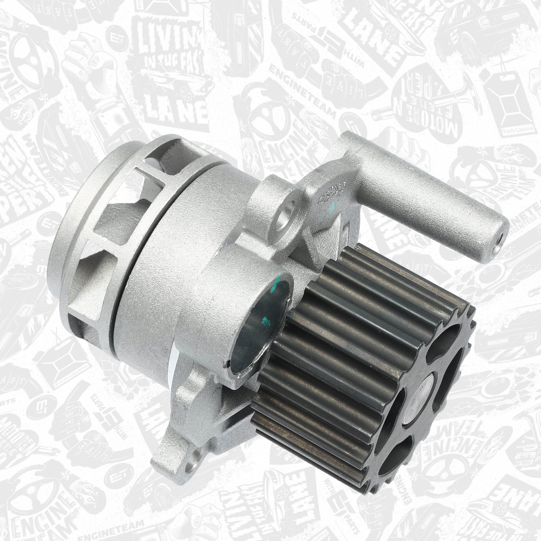 Water Pump, engine cooling - PW0015 ET ENGINETEAM - 045121011F ...