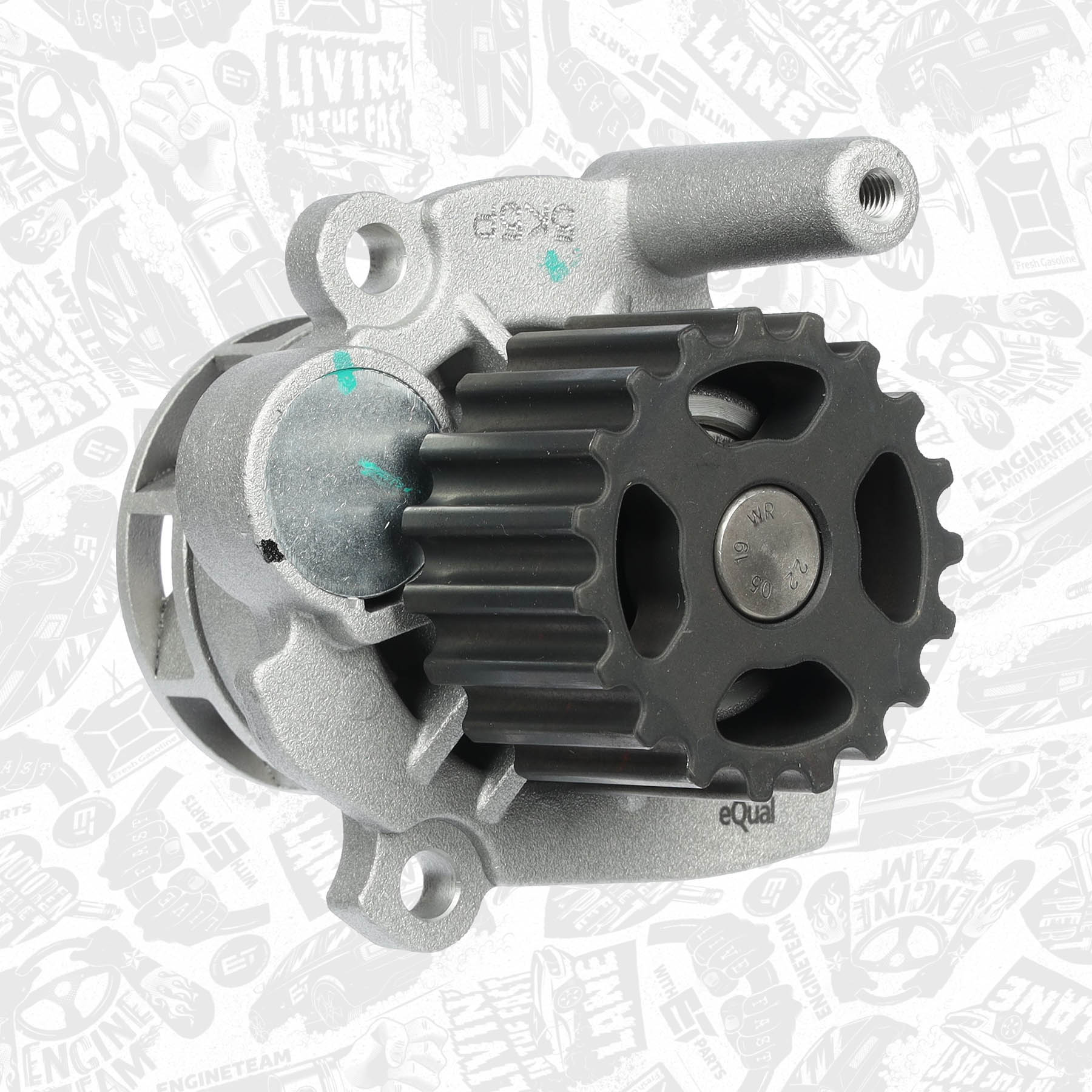 Water Pump, engine cooling - PW0015 ET ENGINETEAM - 045121011F ...