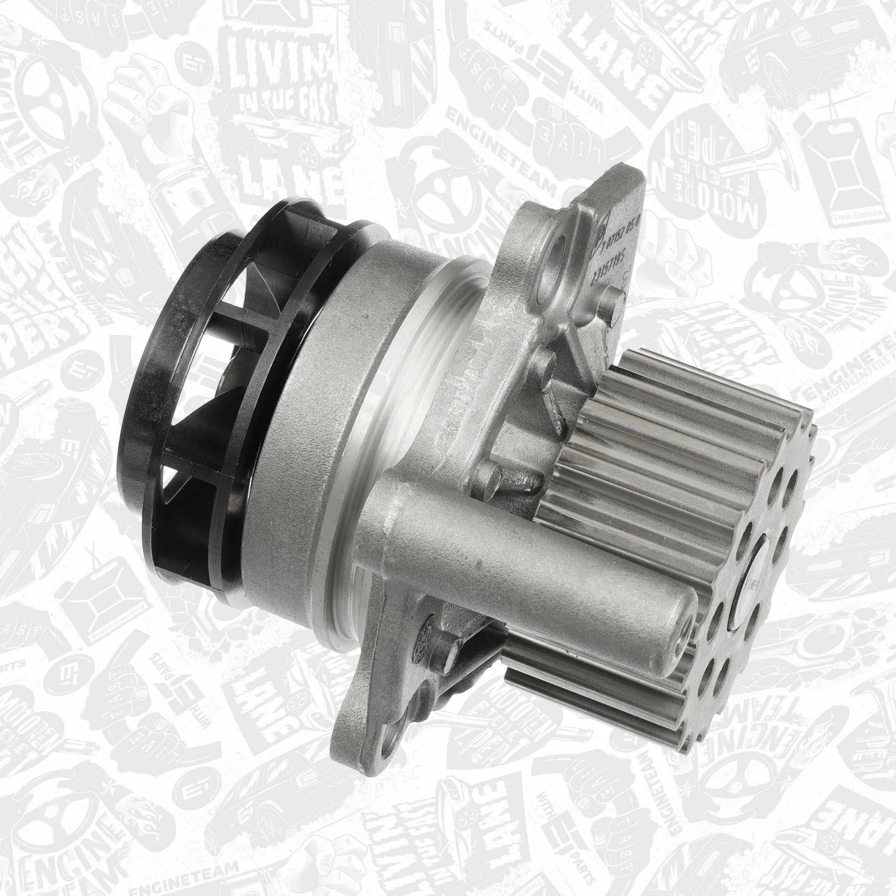 Water Pump, engine cooling - PW0019 ET ENGINETEAM - 03L121011H ...