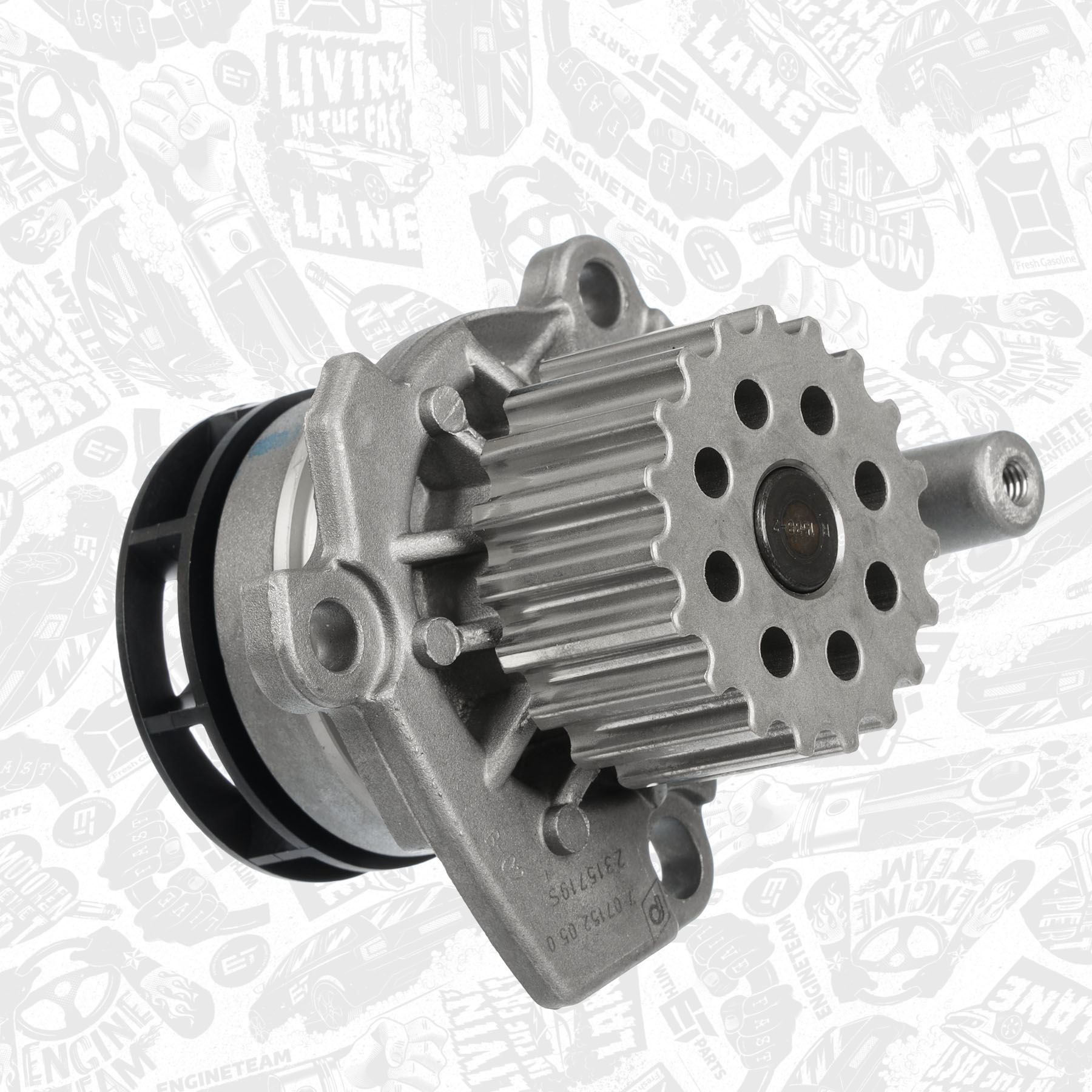 Water Pump, engine cooling - PW0019 ET ENGINETEAM - 03L121011H ...