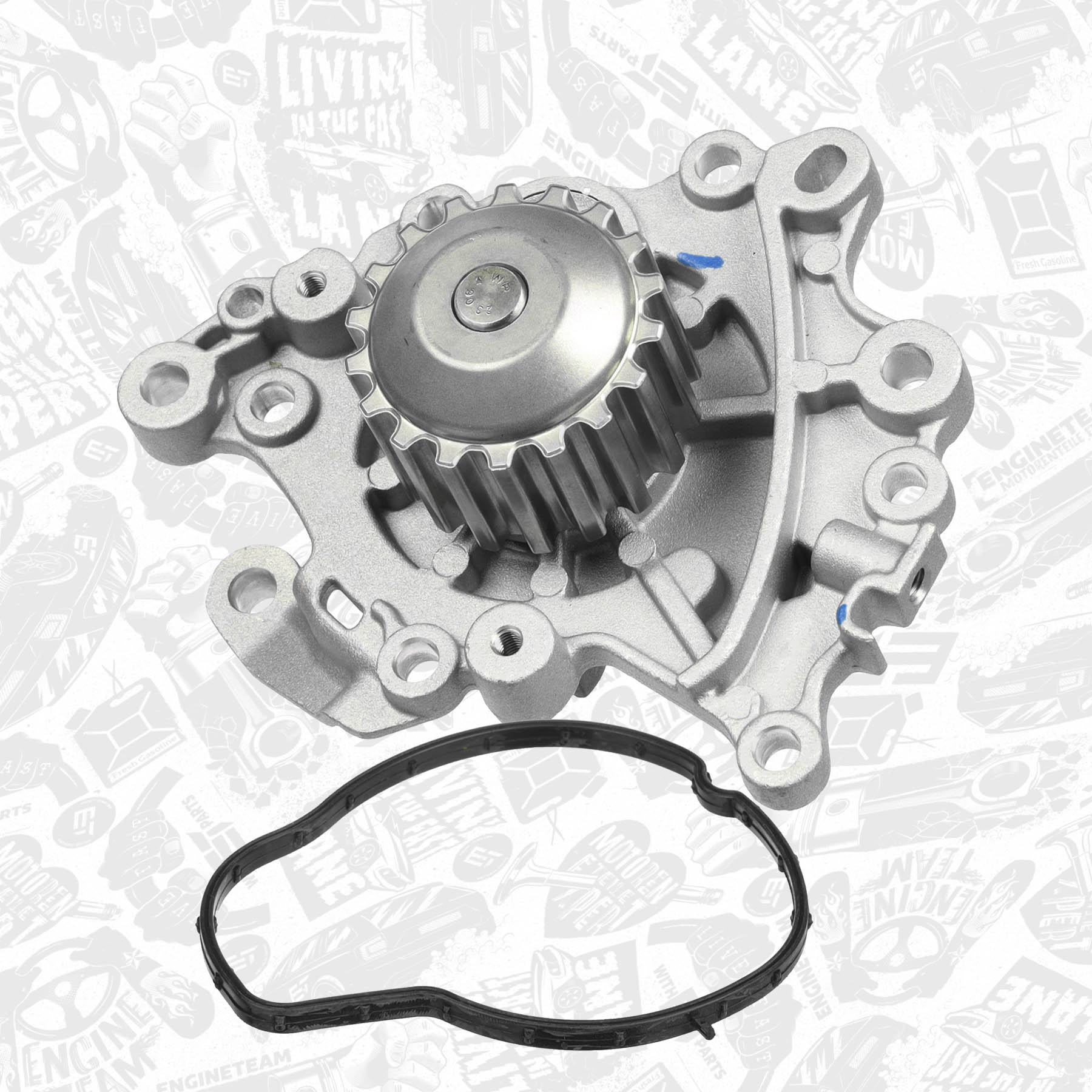 Water Pump, engine cooling - PW0020 ET ENGINETEAM - 155254067 ...