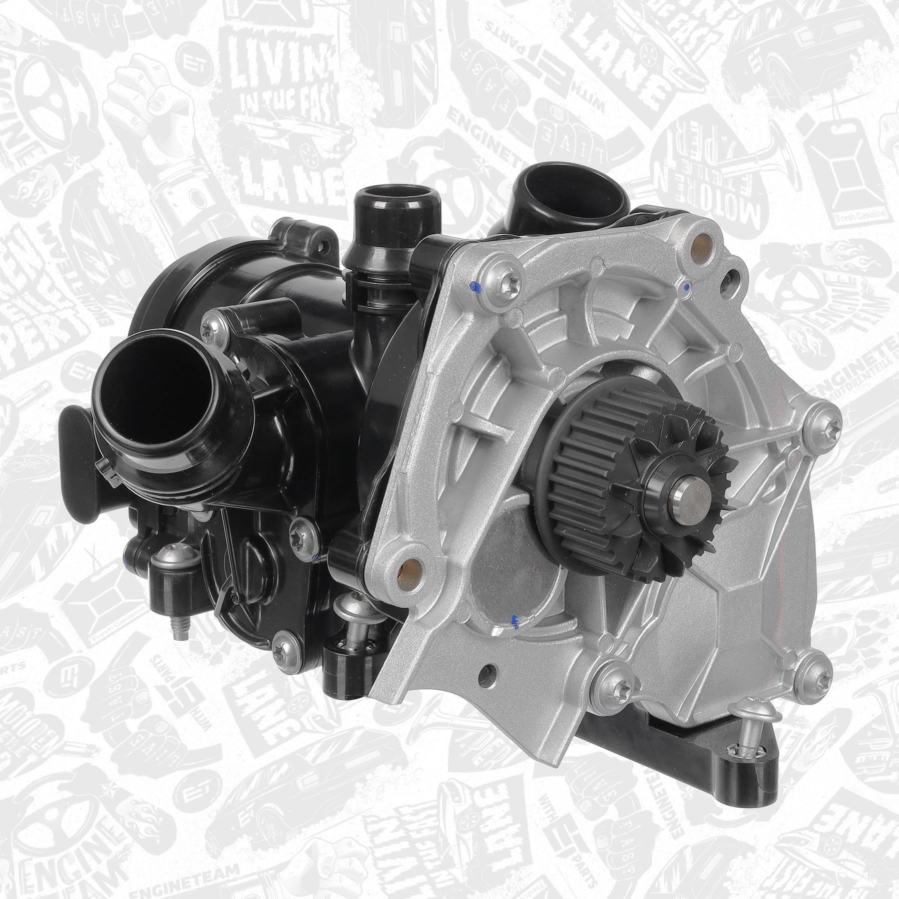 Water Pump, engine cooling - PW0027 ET ENGINETEAM - 06L121111H ...
