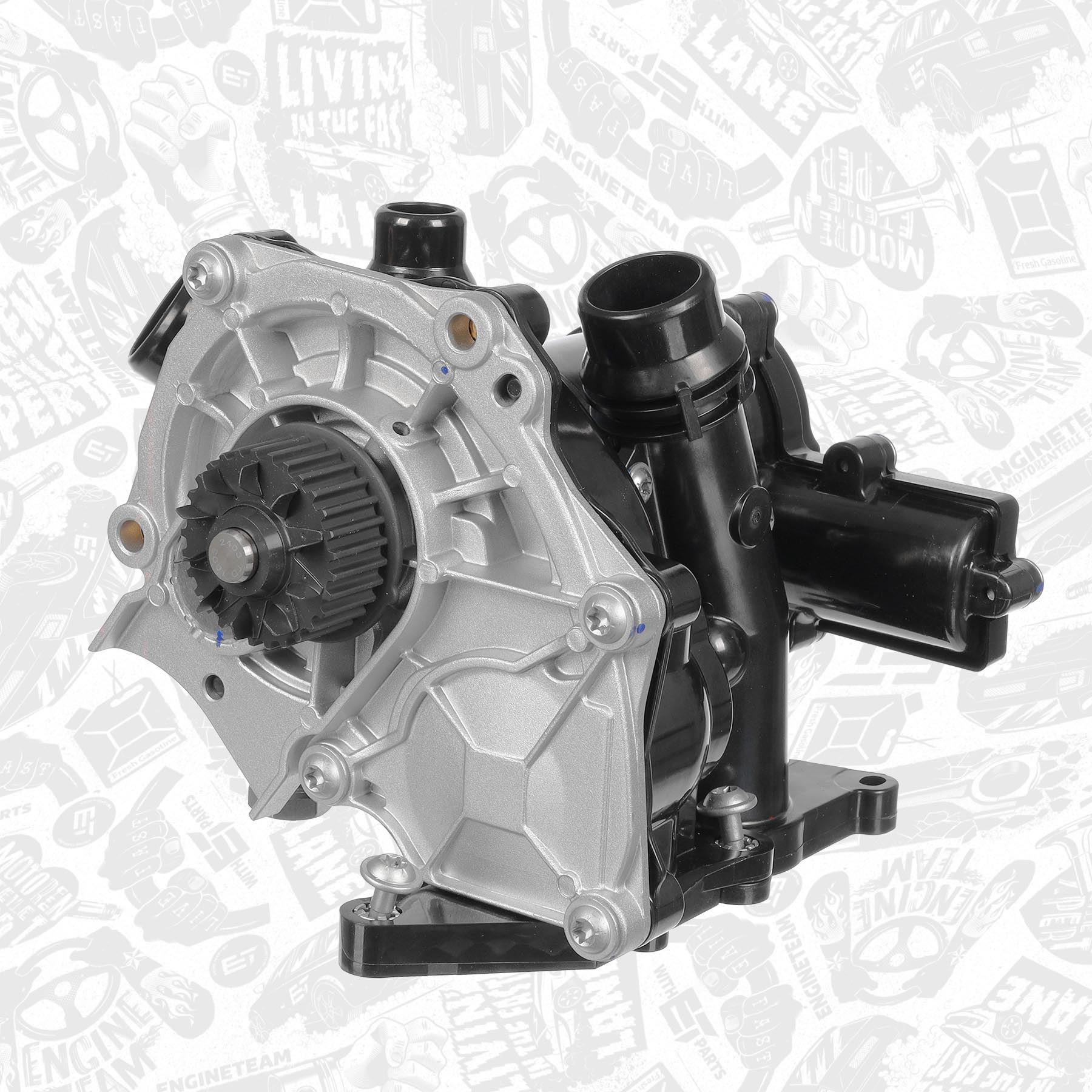 Water Pump, engine cooling - PW0027 ET ENGINETEAM - 06L121111H ...