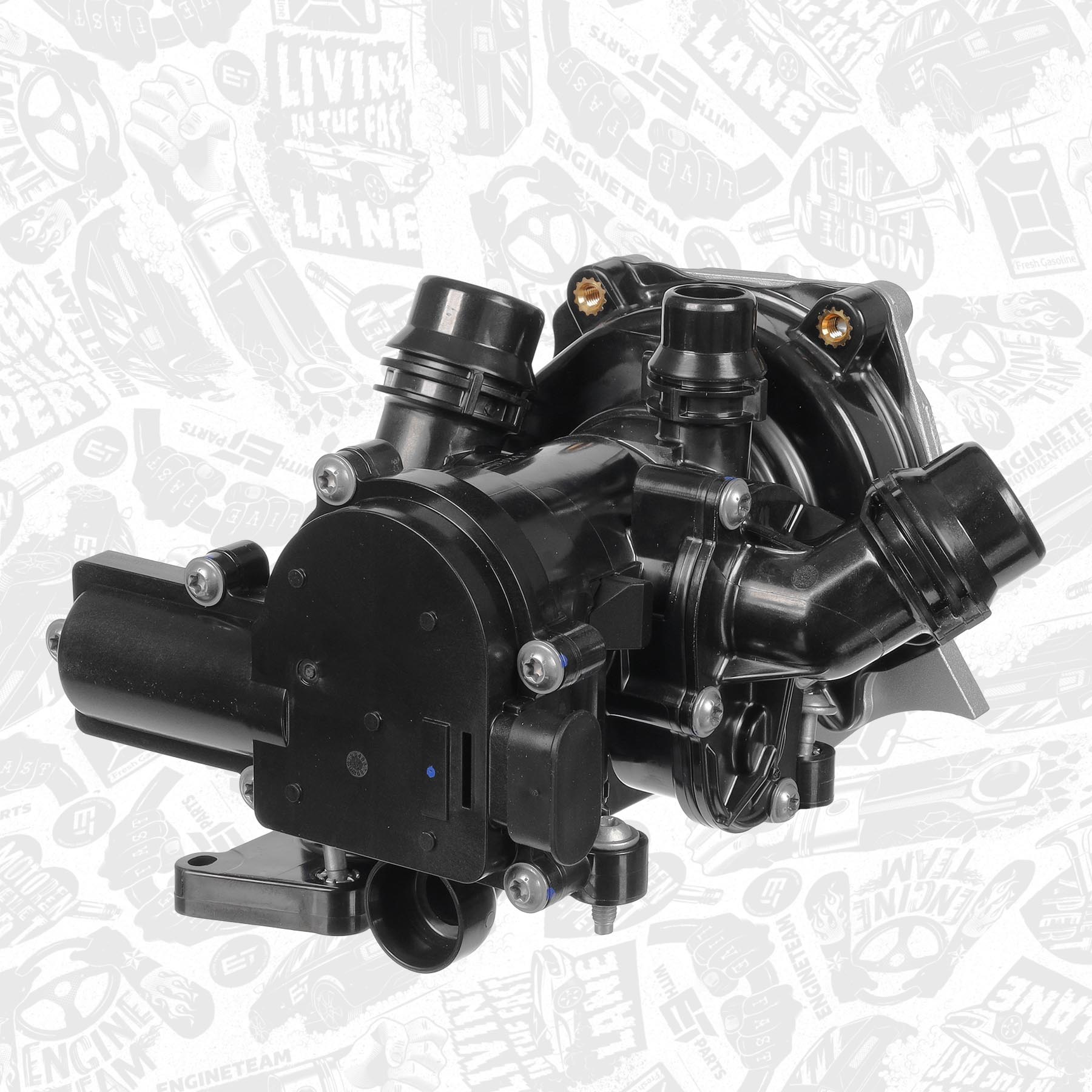 Water Pump, engine cooling - PW0027 ET ENGINETEAM - 06L121111H ...