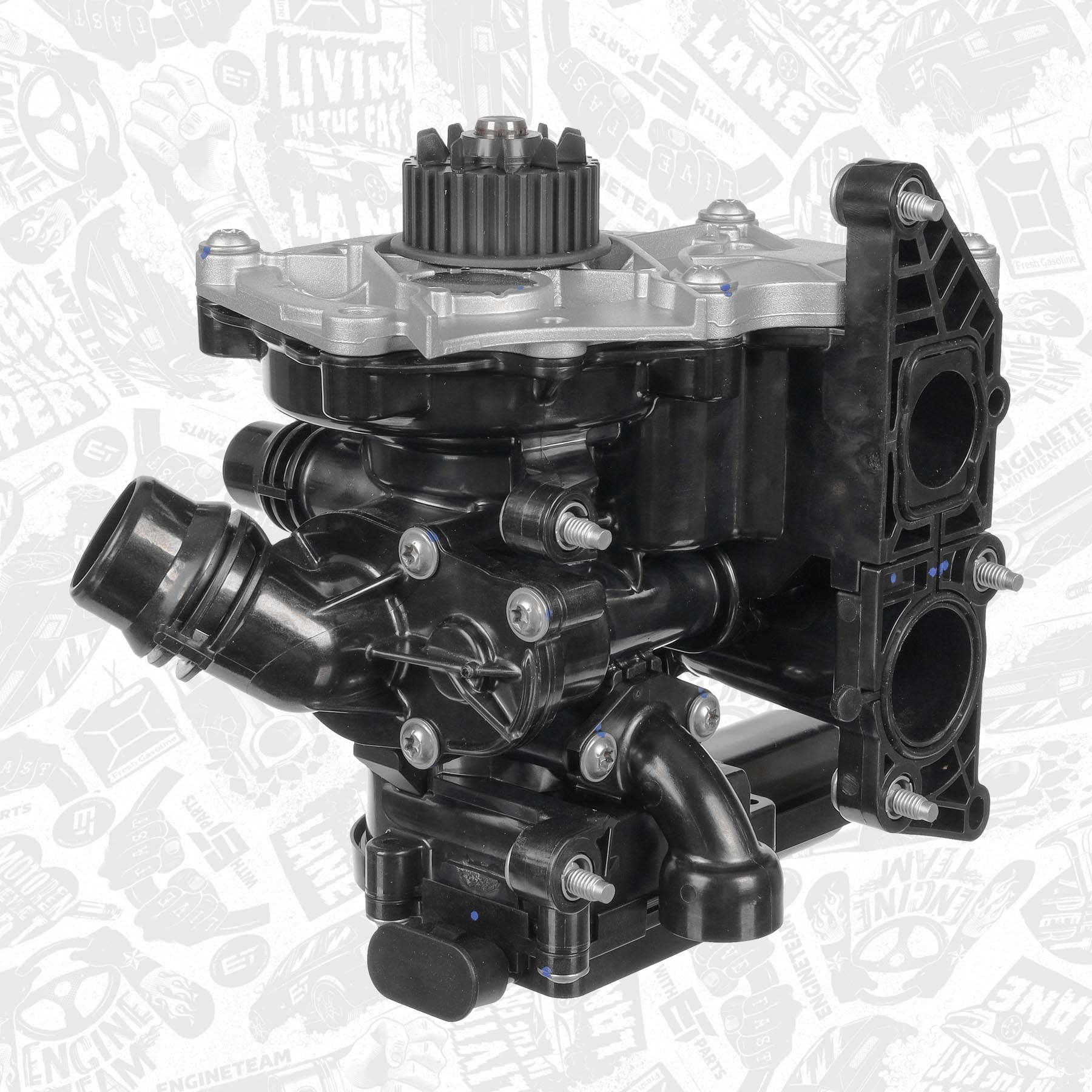 Water Pump, engine cooling - PW0027 ET ENGINETEAM - 06L121111H ...