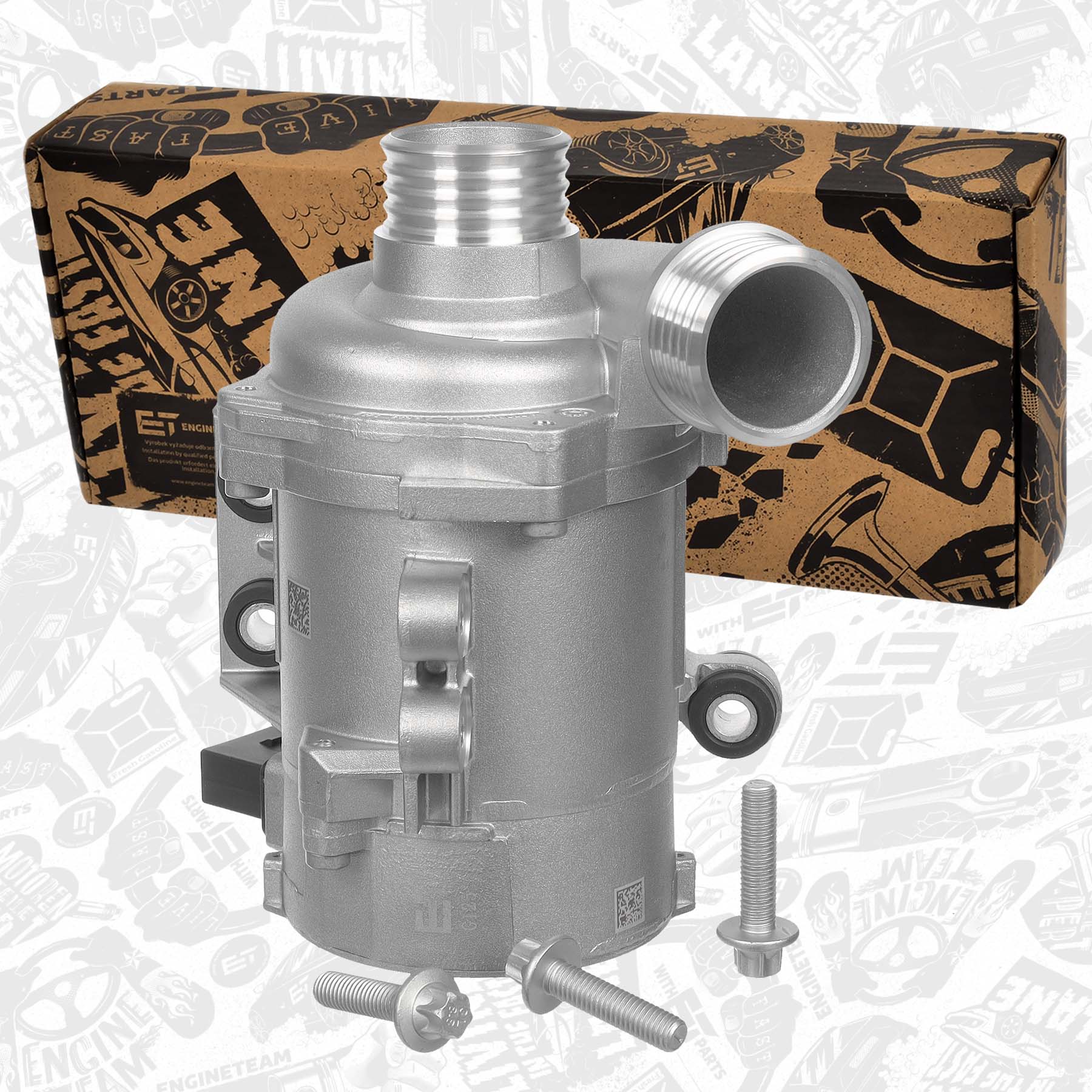 Water Pump, engine cooling - PW0035 ET ENGINETEAM - 11517521584 ...