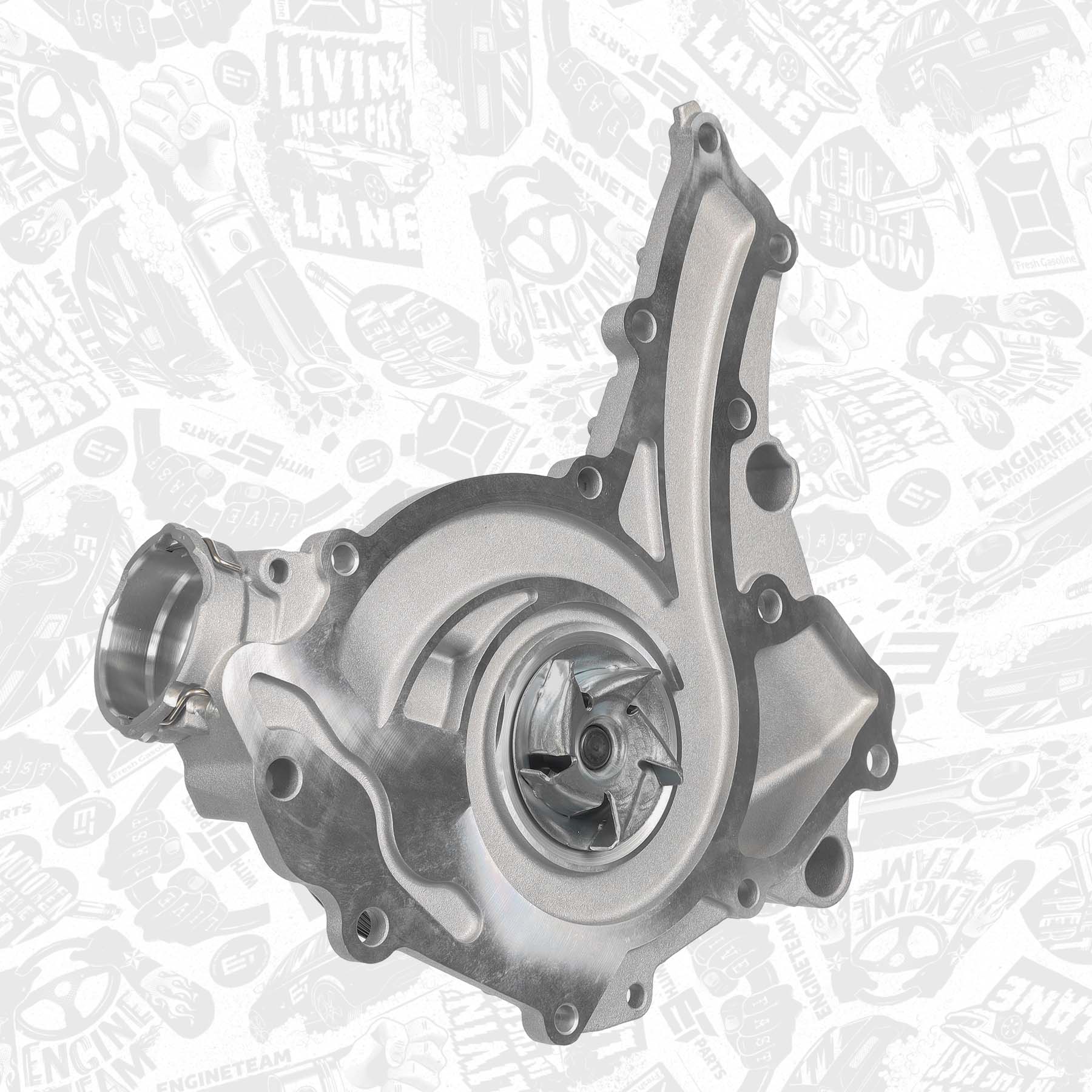Water Pump, engine cooling - PW0038 ET ENGINETEAM - 2722000401 ...