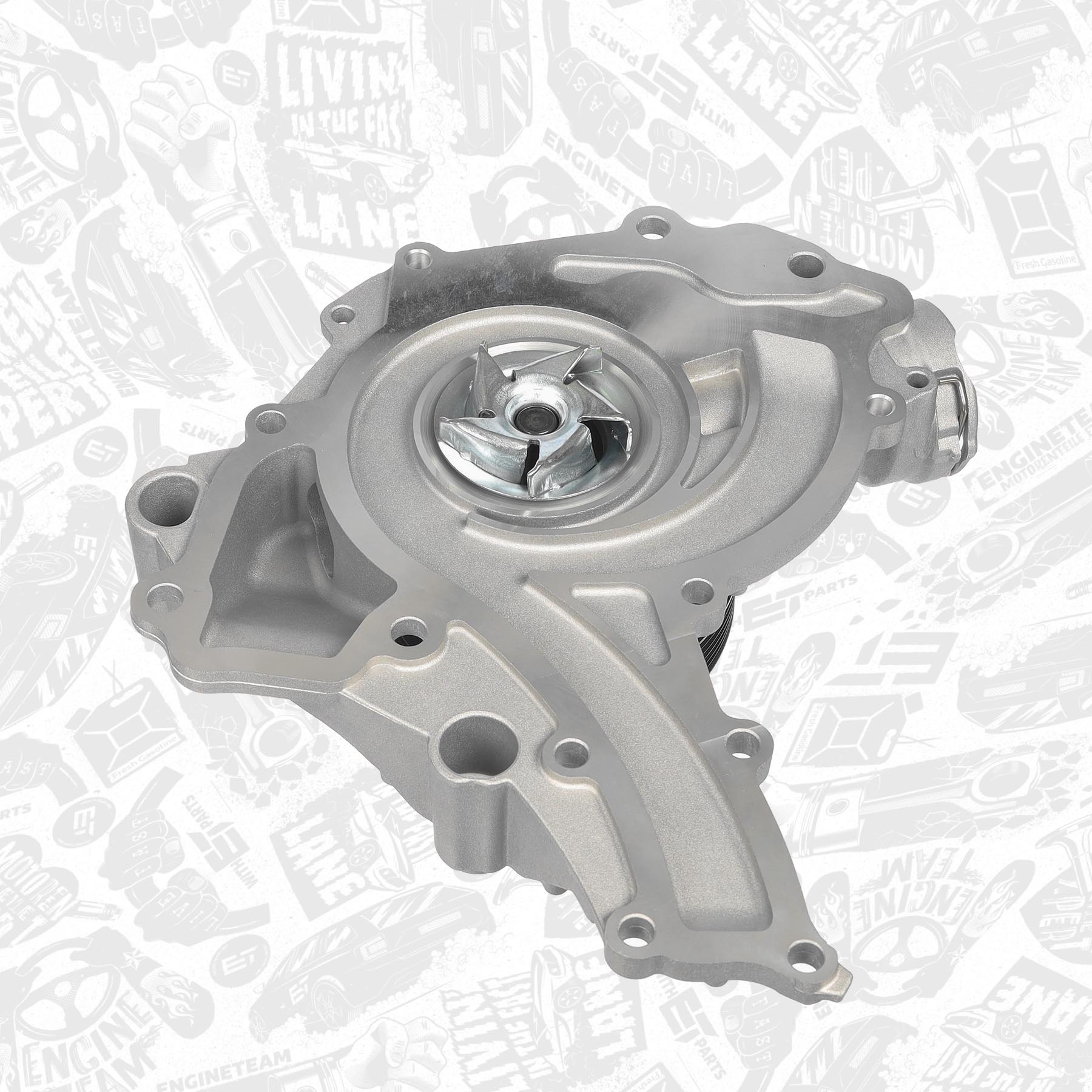 Water Pump, engine cooling - PW0038 ET ENGINETEAM - 2722000401 ...