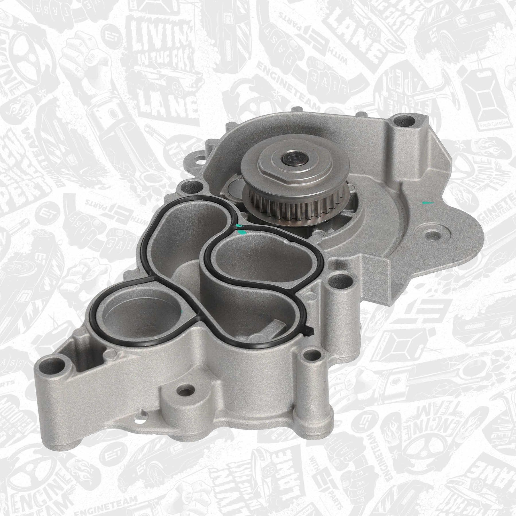 Water Pump, engine cooling - PW0041 ET ENGINETEAM - 04E121600D ...