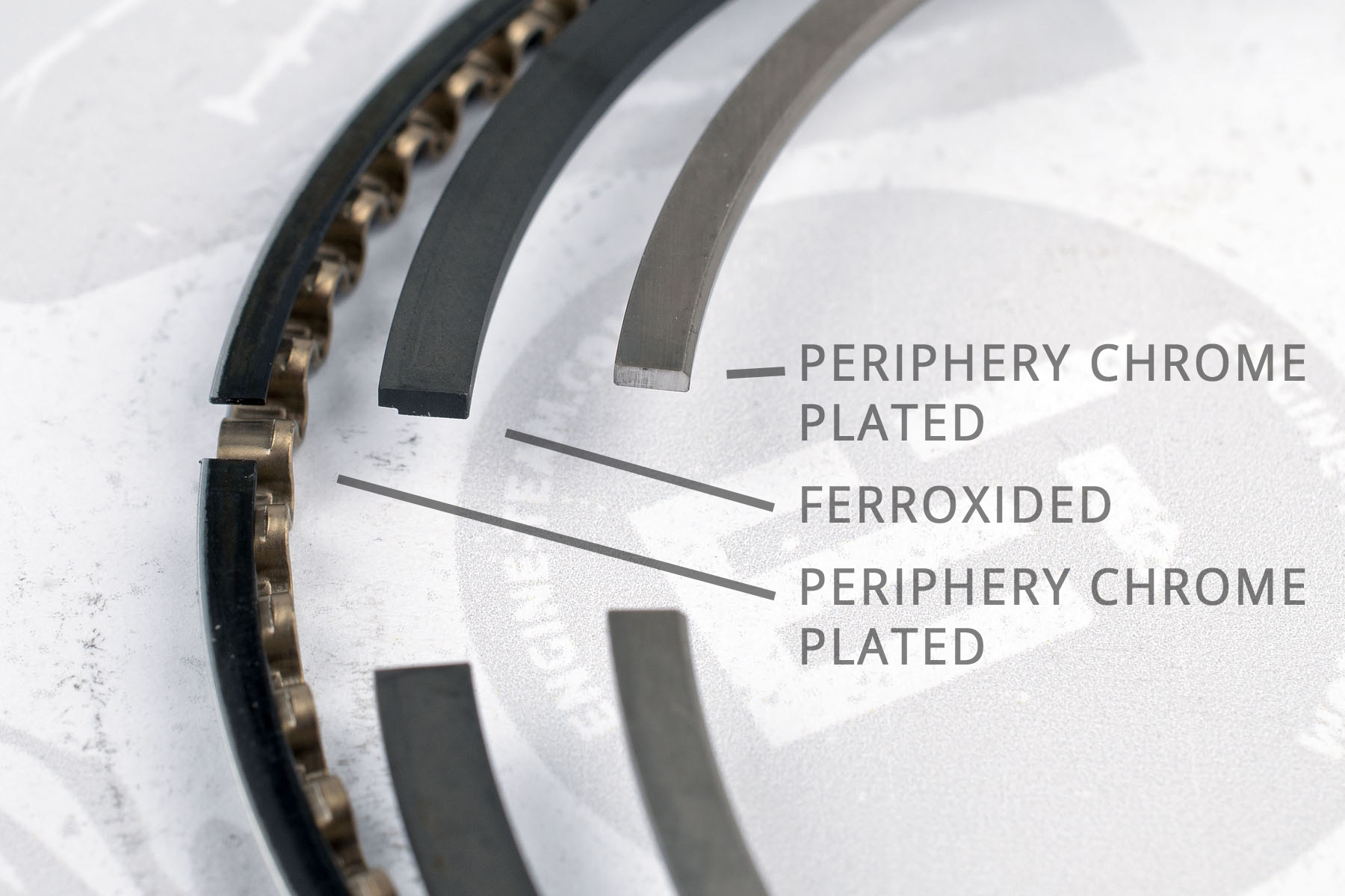 Piston Ring Kit - R1007800 ET ENGINETEAM - 62729V0 | ET ENGINETEAM