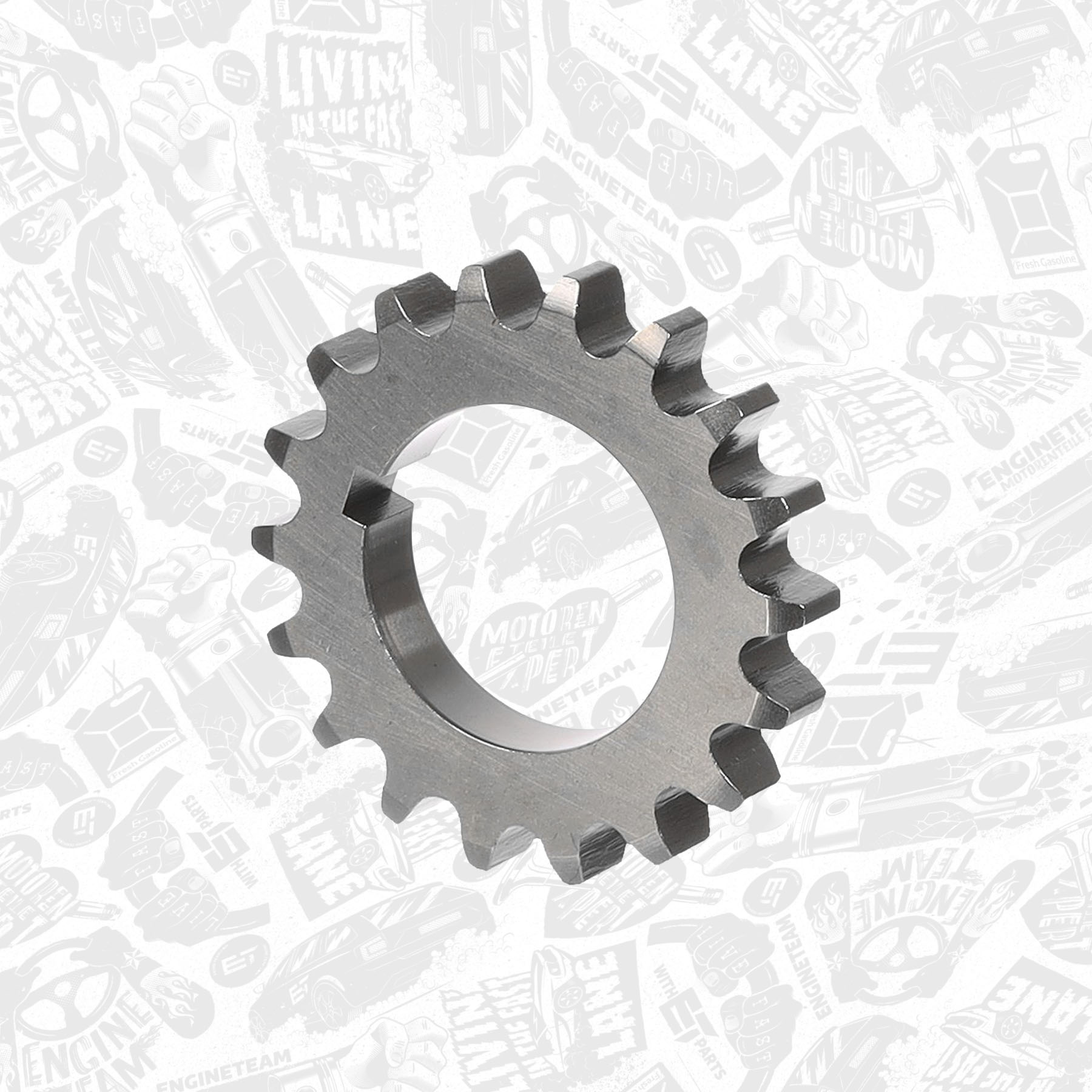 Gear, crankshaft, 18 teeth - RG0024 ET ENGINETEAM - 03E105209S | ET ...