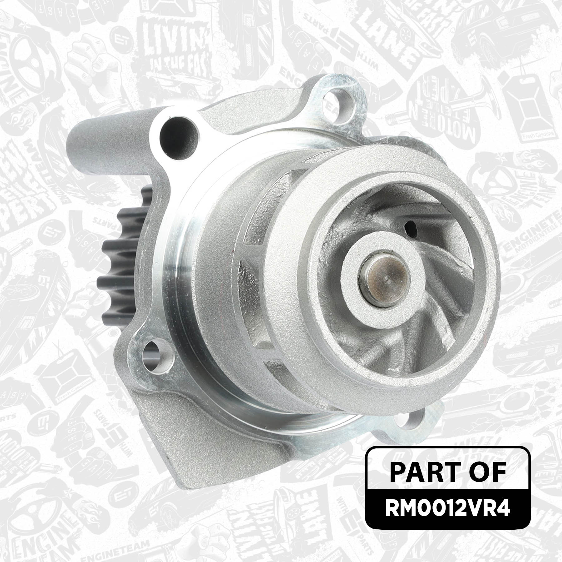 Water Pump & Timing Belt Kit - RM0012VR4 ET ENGINETEAM - 045121011F ...