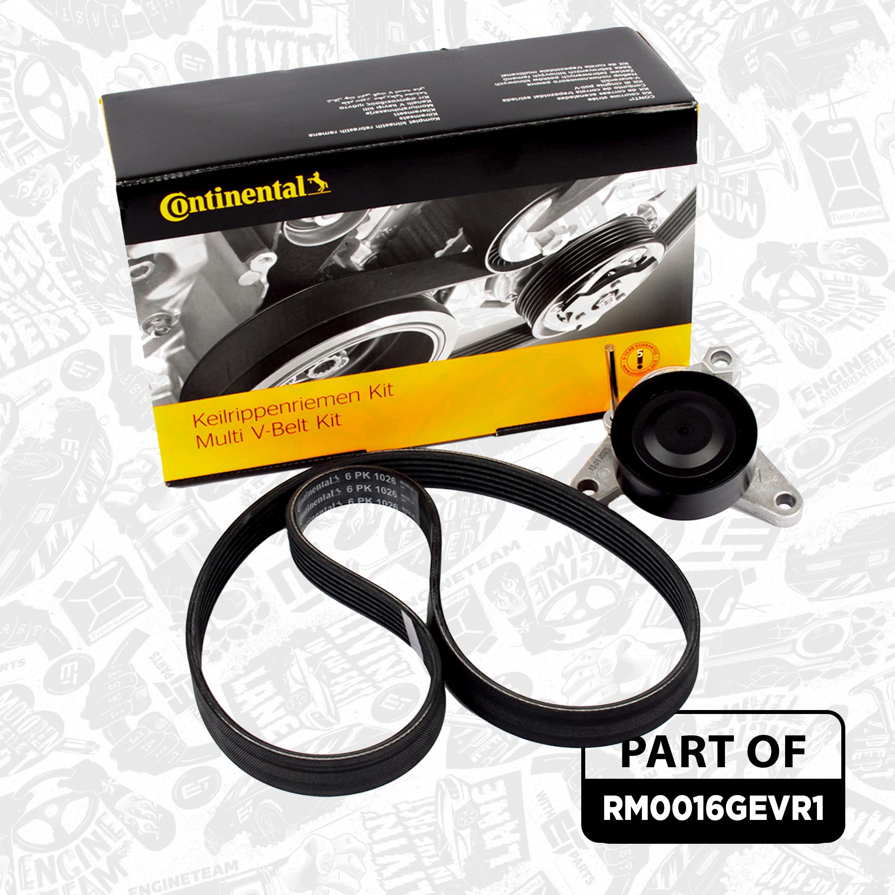 Water Pump & Timing Belt Kit - RM0016GEVR1 ET ENGINETEAM - 04L260849D ...